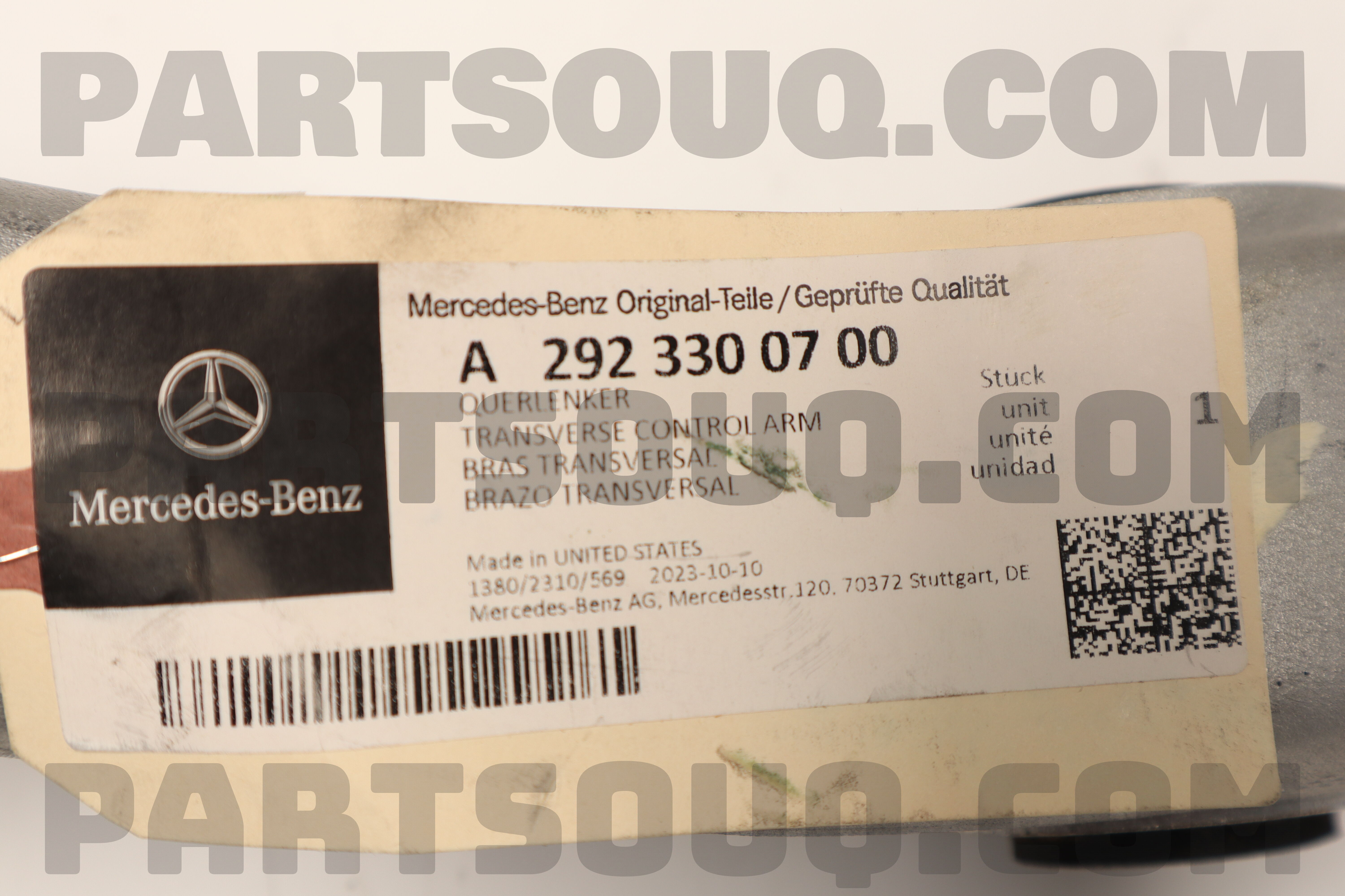 CONTROL ARM F/LFT/BOT-GLE(W166 A2923300700 | MERCEDES Parts | PartSouq