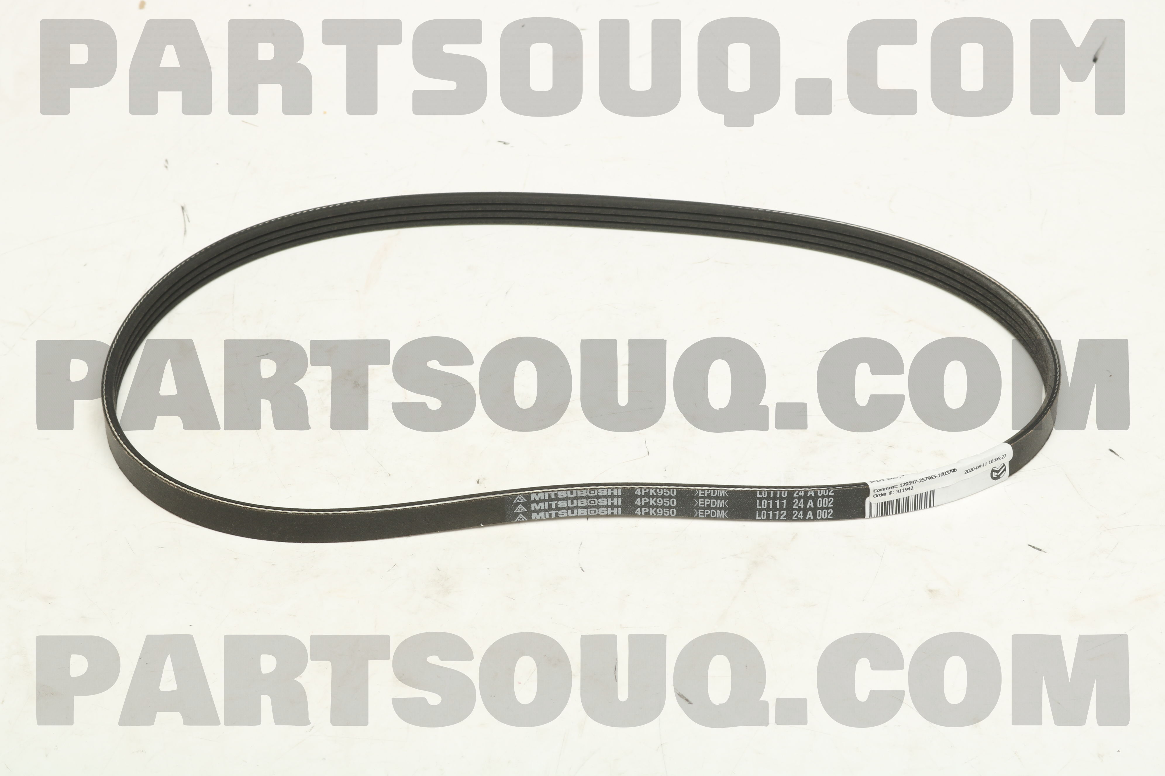 BELT, V (COOLER COMPRESSOR TO CRANKSHAFT PULLEY), NO.1 9091602223 ...