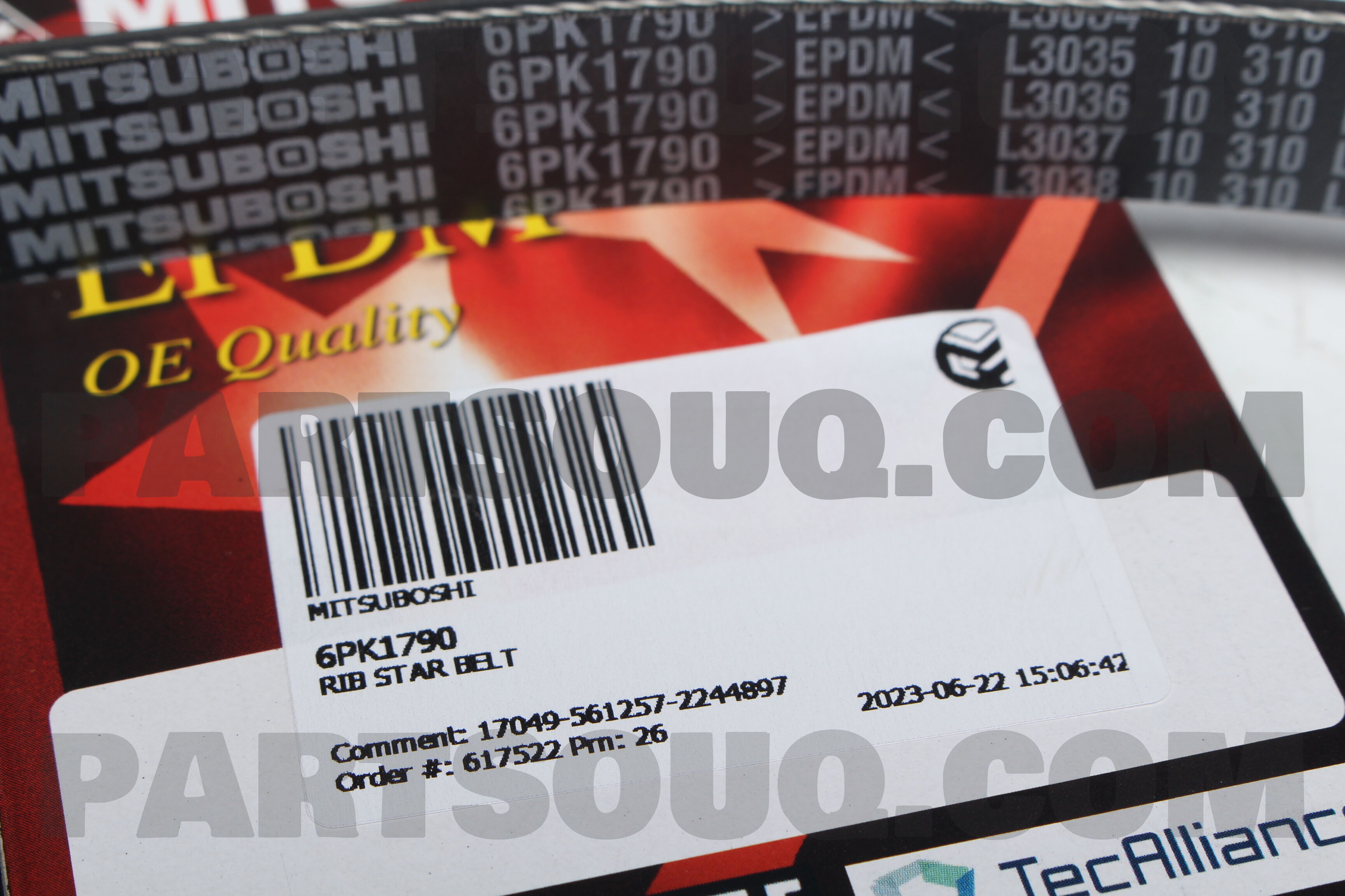 RIB STAR BELT 6PK1790 | MITSUBOSHI Parts | PartSouq