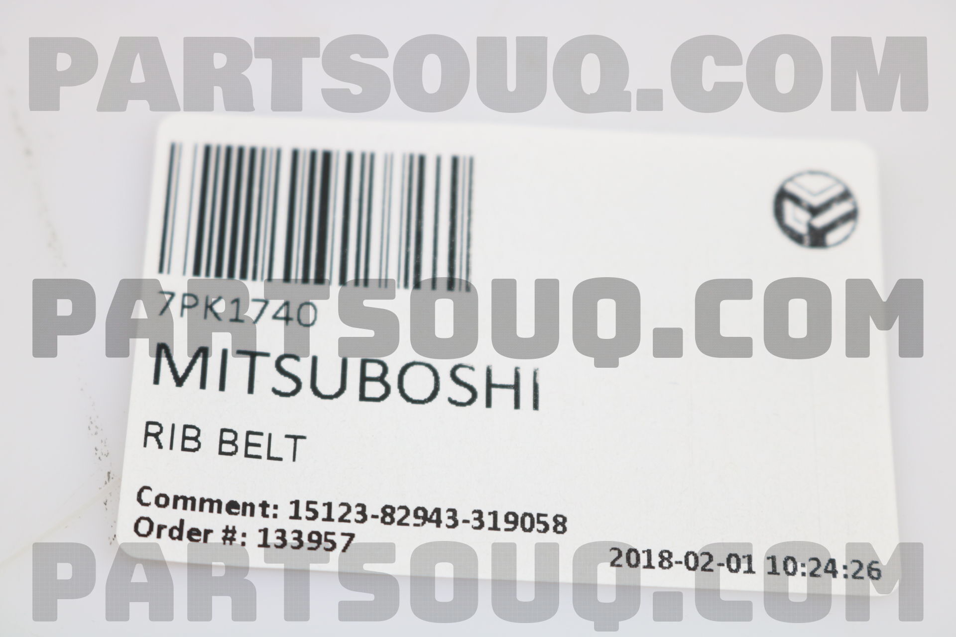 FAN BELT HO 7PK1740 ACCORD 2008- AISIN BELT AVB7PK1740 | AISIN Parts ...