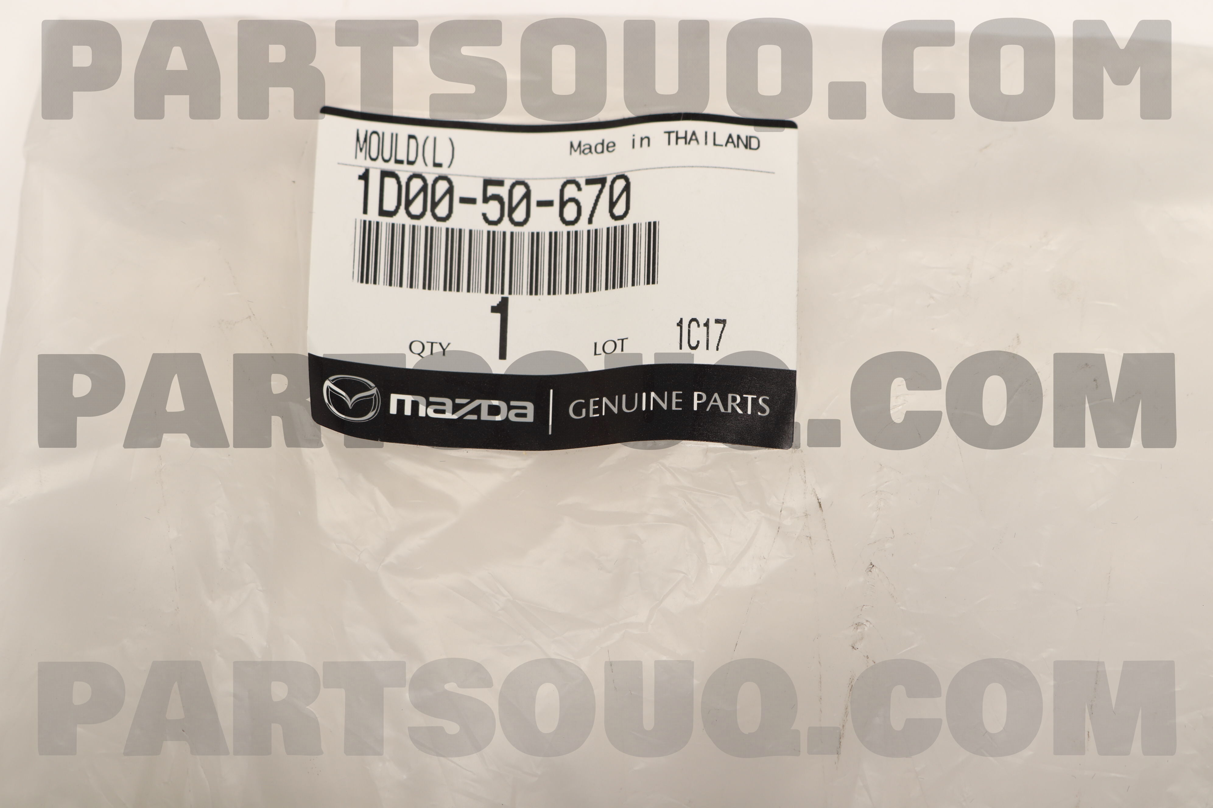 MOULD(L),RR.BELTLINE 1D0050670 | Mazda Parts | PartSouq