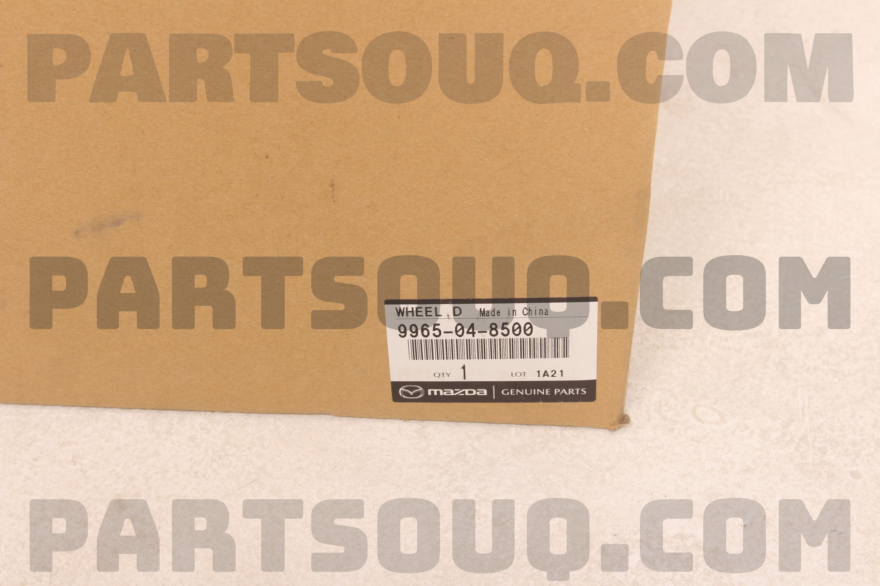 WHEEL,DISC-ALUMI 9965048500 | Mazda Parts | PartSouq