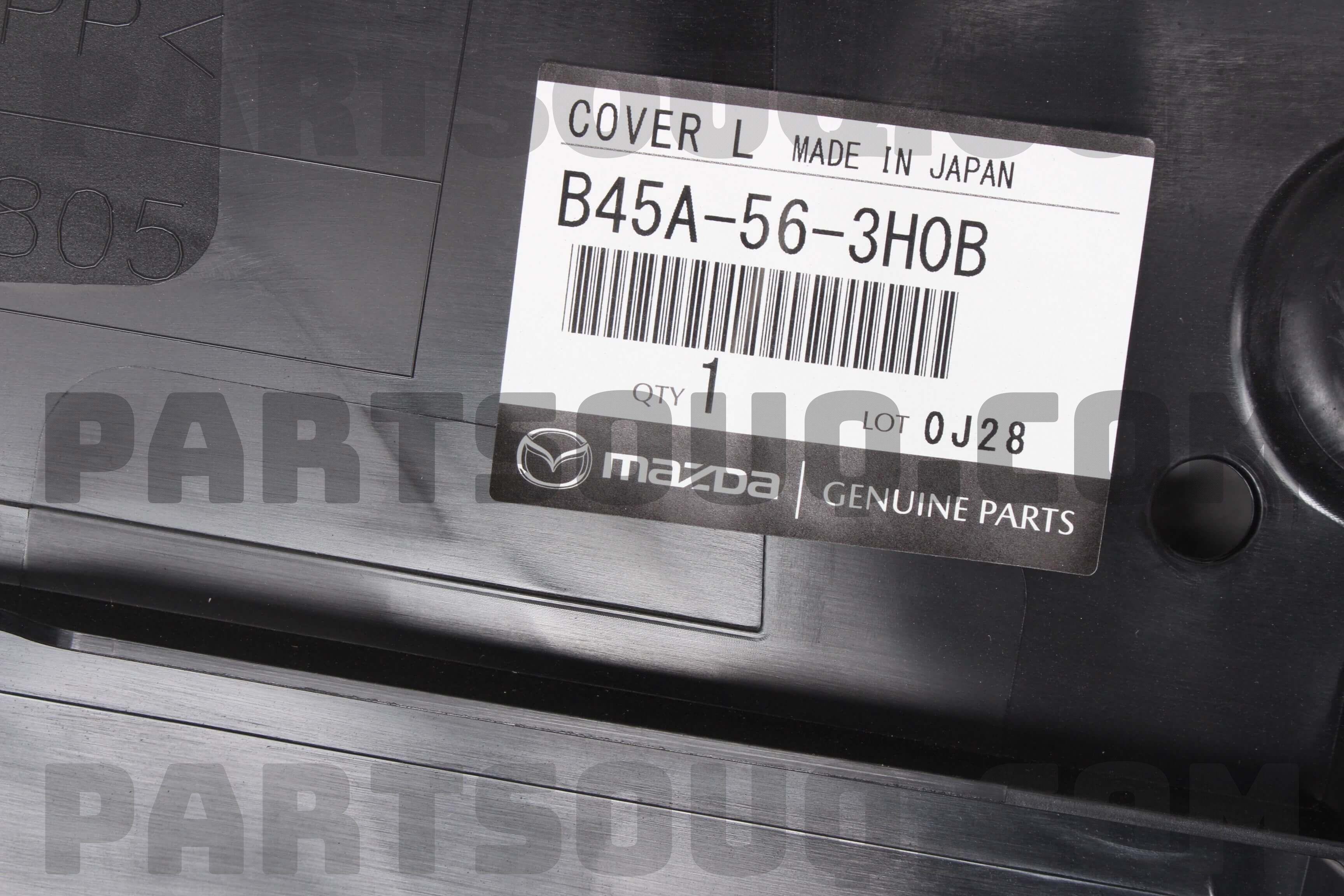 COVER(L),UNDER B45A563H0B | Mazda Parts | PartSouq
