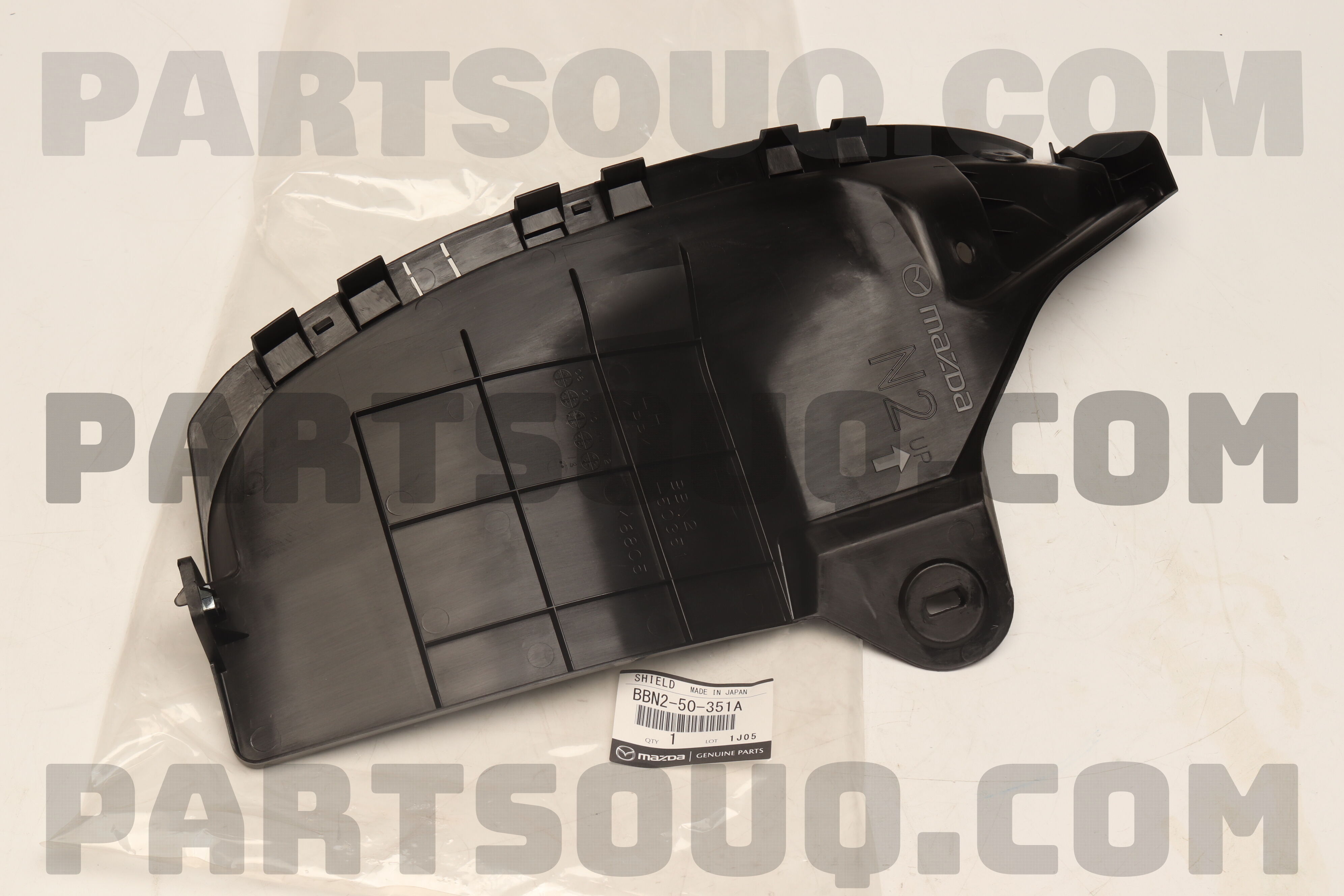 SHIELD(L),SPLASH-R.BUMPER BBN250351 | Mazda Parts | PartSouq