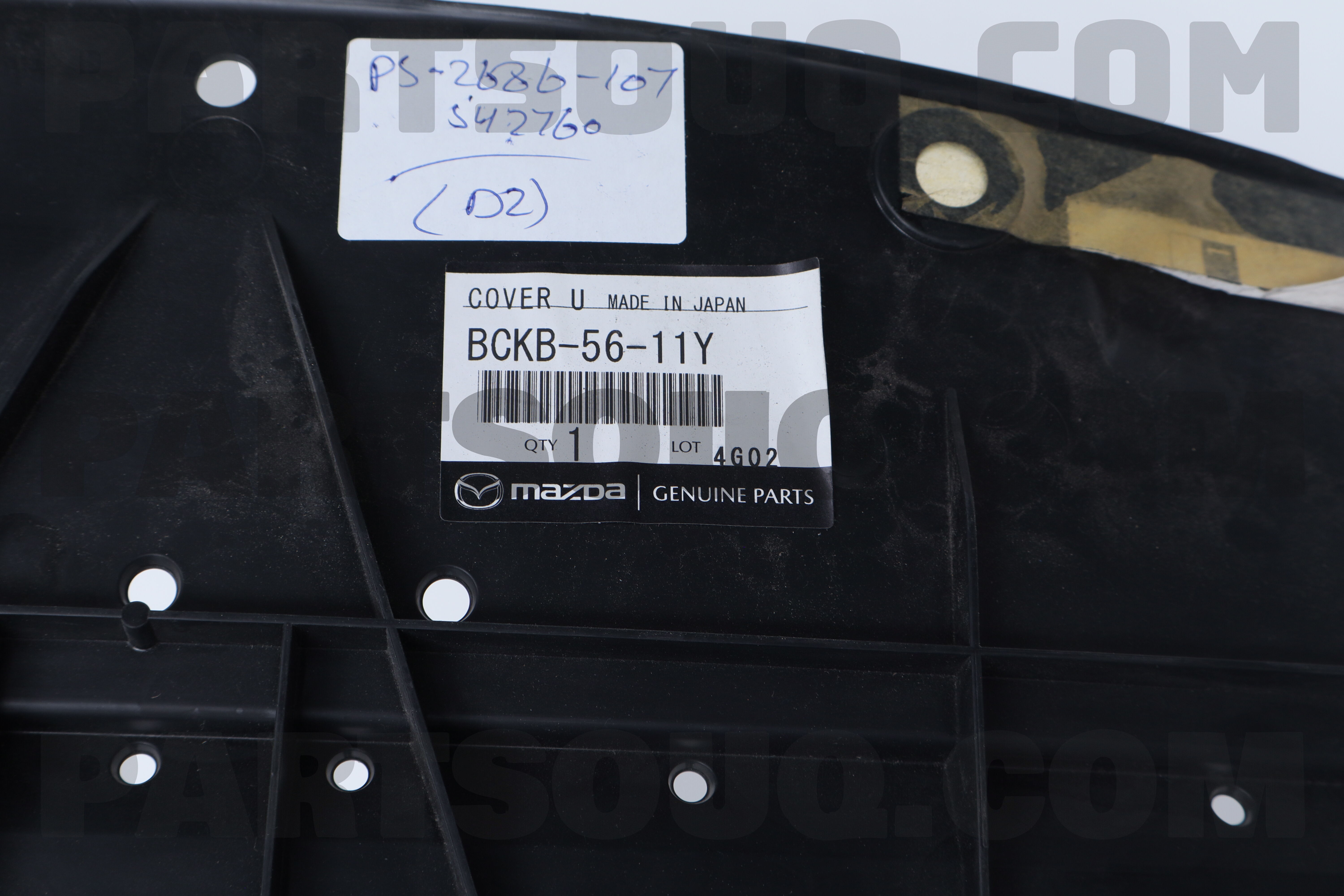 COVER,UNDER-FRONT BCKB5611Y | Mazda Parts | PartSouq