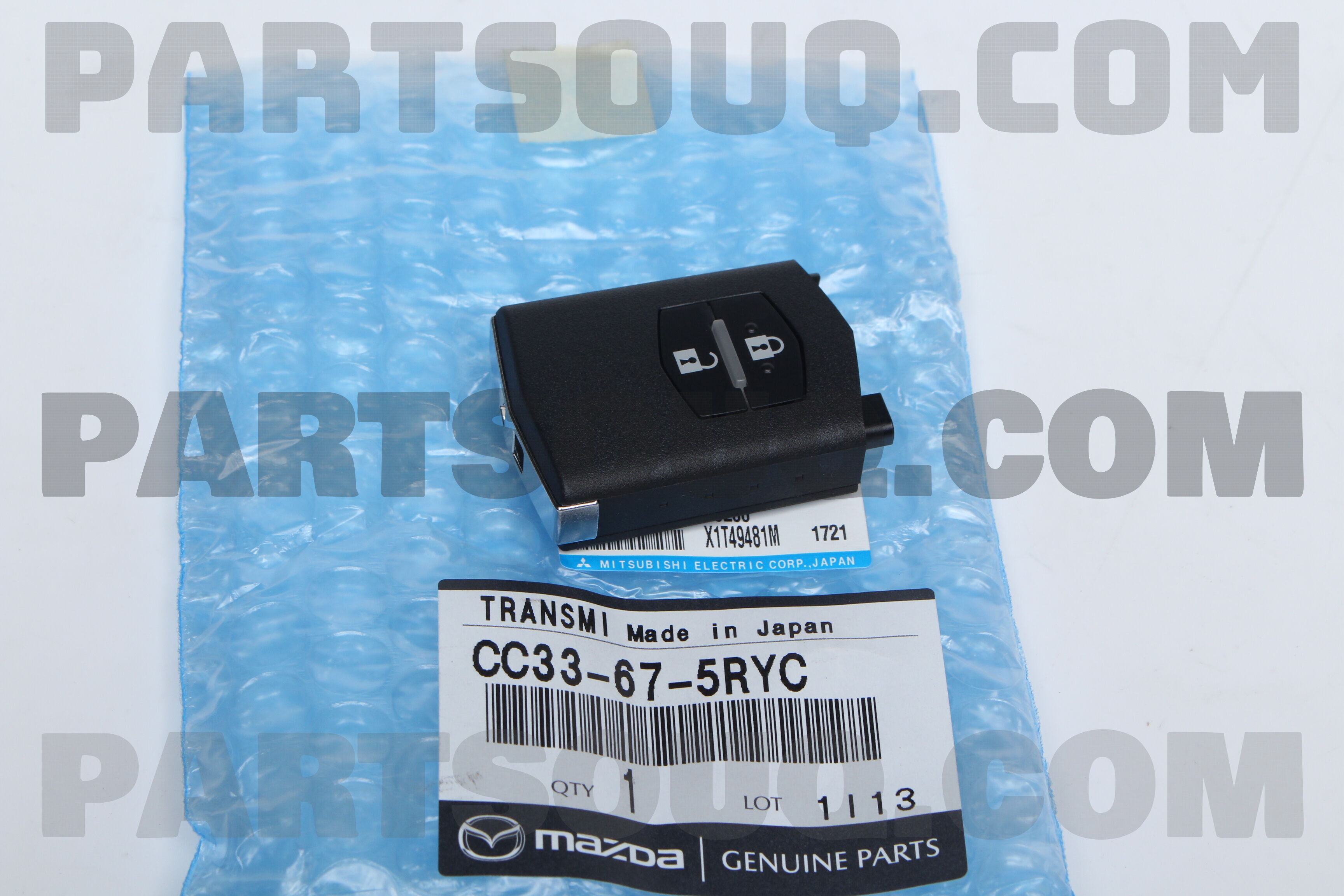 TRANSMITTER SET,KEYLESS CC33675RYC | Mazda Parts | PartSouq