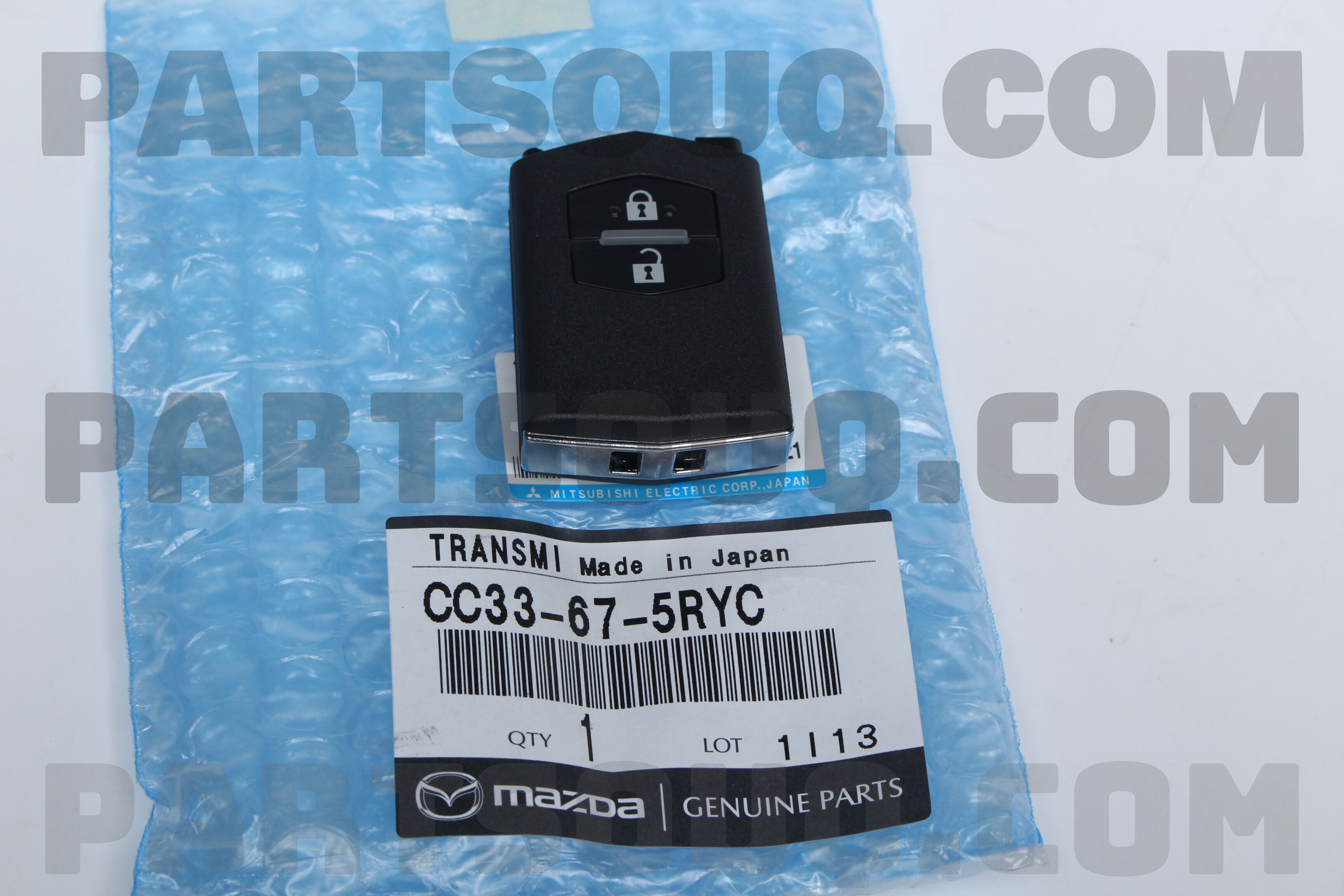 TRANSMITTER SET,KEYLESS CC33675RYC | Mazda Parts | PartSouq