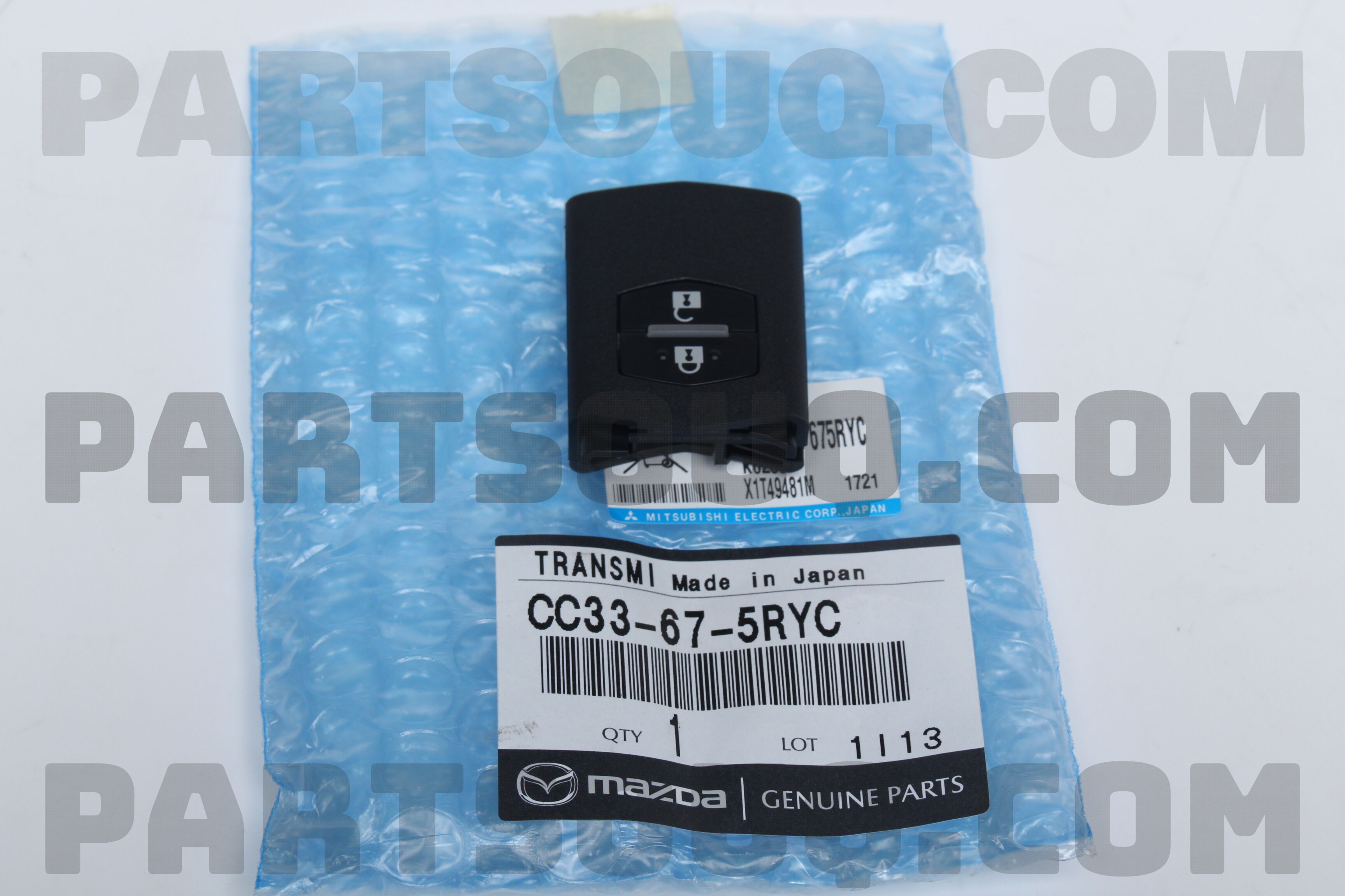 TRANSMITTER SET,KEYLESS CC33675RYC | Mazda Parts | PartSouq
