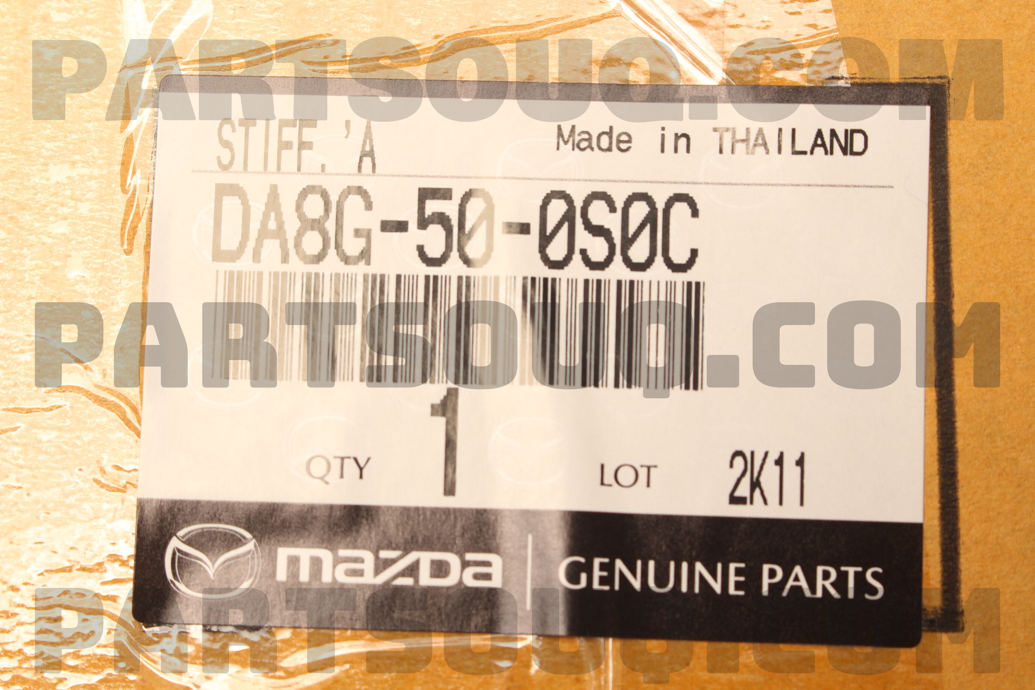 STIFF. A ,BUMPER DA8G500S0C | Mazda Parts | PartSouq