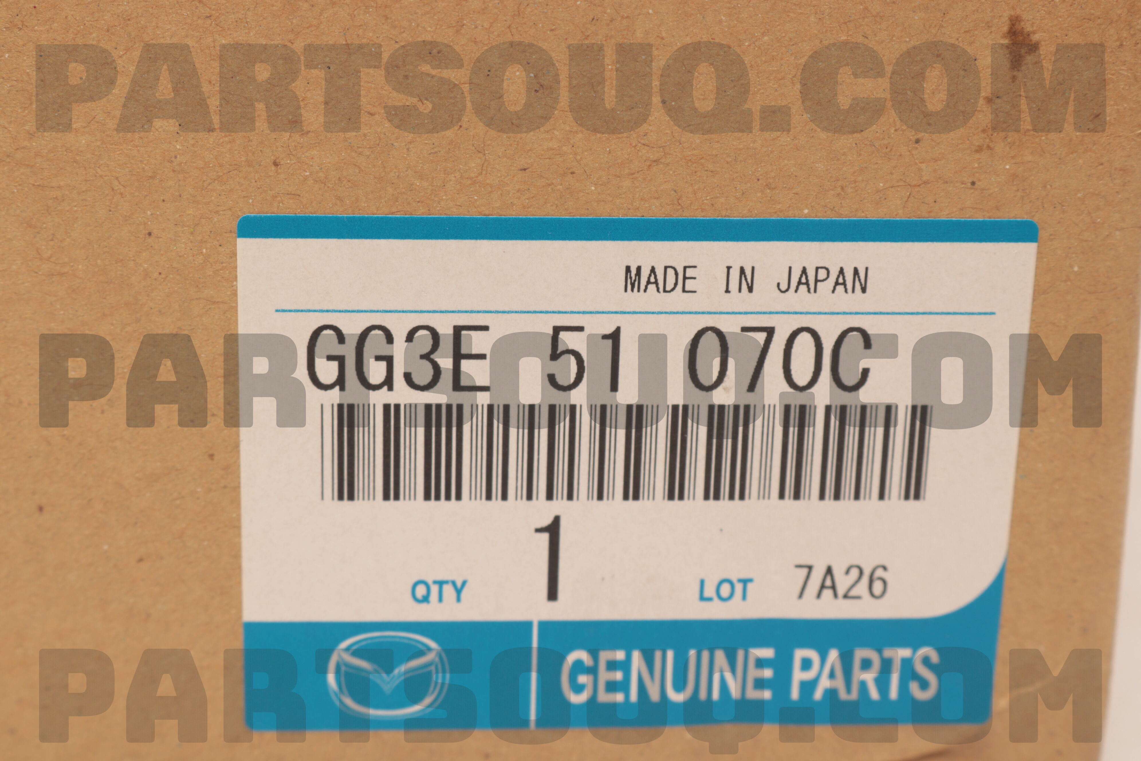 LAMP(L),FRT. COMB GG3E51070C | Mazda Parts | PartSouq