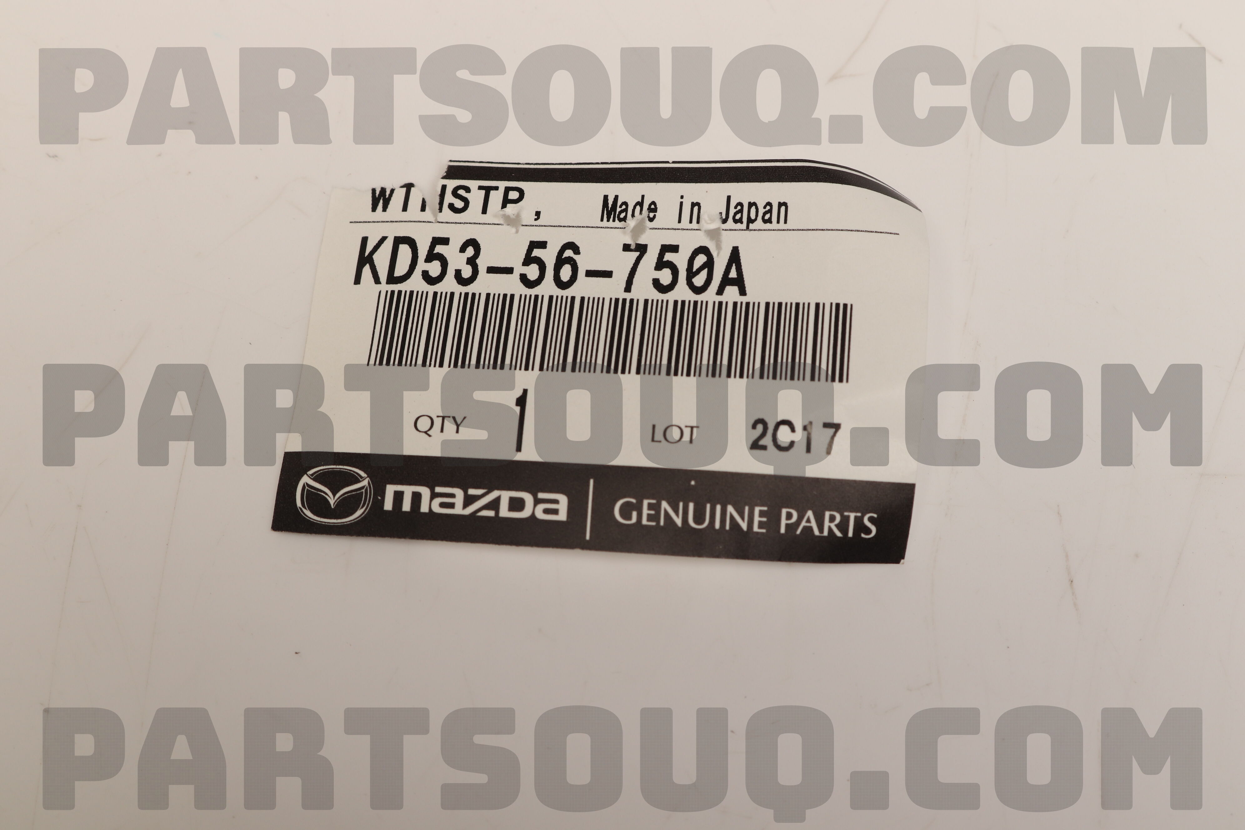 RUBBER,SEAL-BONNET KD5356750A | Mazda Parts | PartSouq