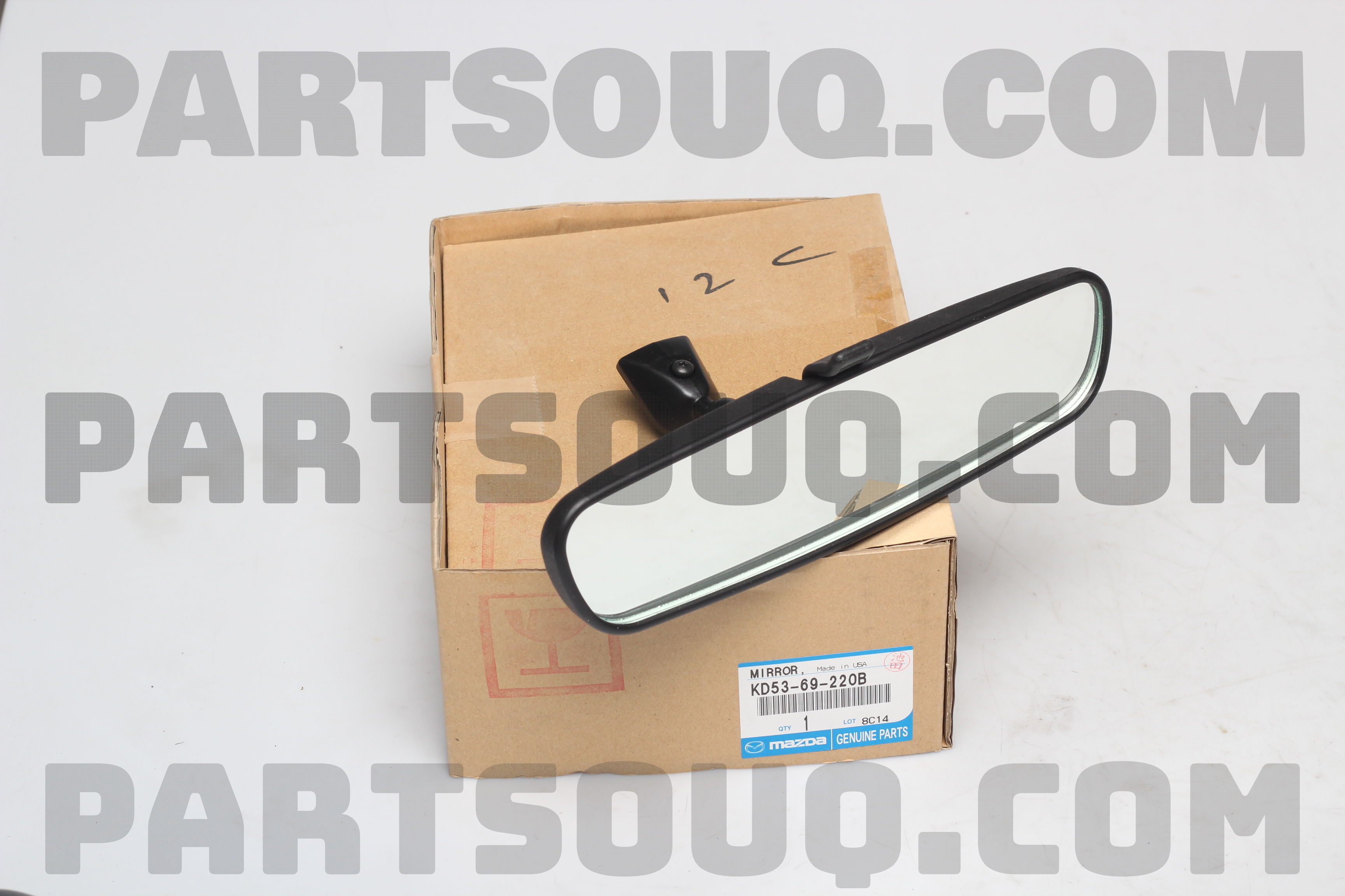 MIRROR,INTERIOR KD5369220B | Mazda Parts | PartSouq