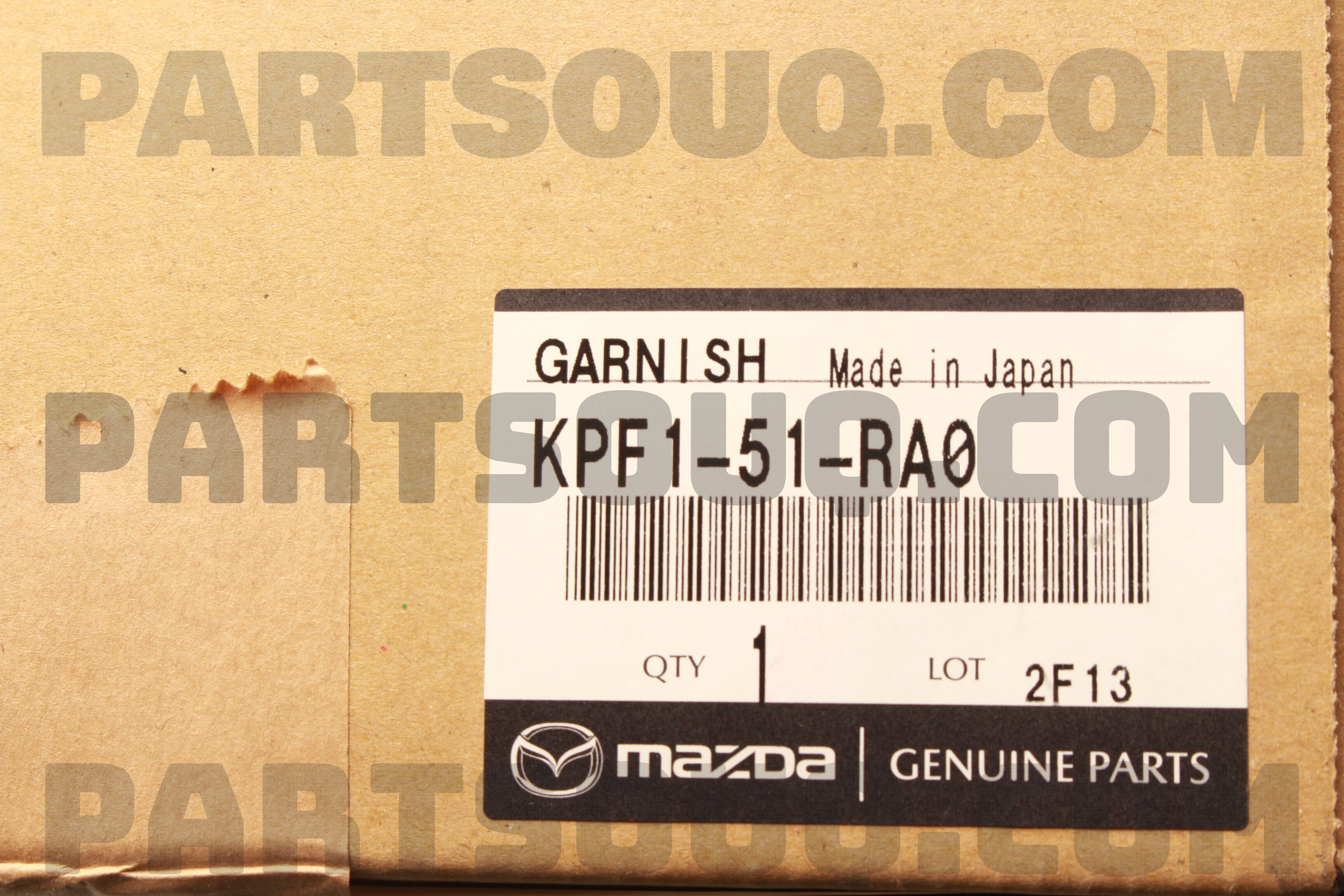 GARNISH A (R),SIDE KPF151RA0 | Mazda Parts | PartSouq