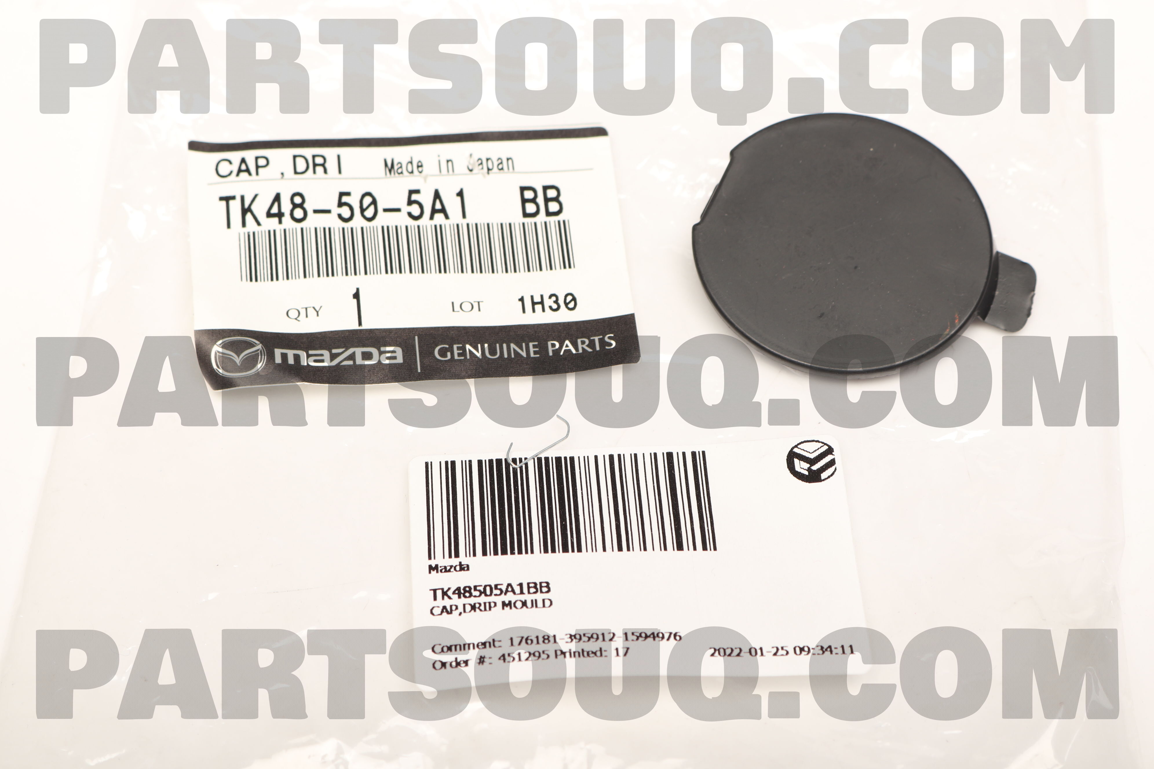 CAP,DRIP MOULD TK48505A1BB | Mazda Parts | PartSouq