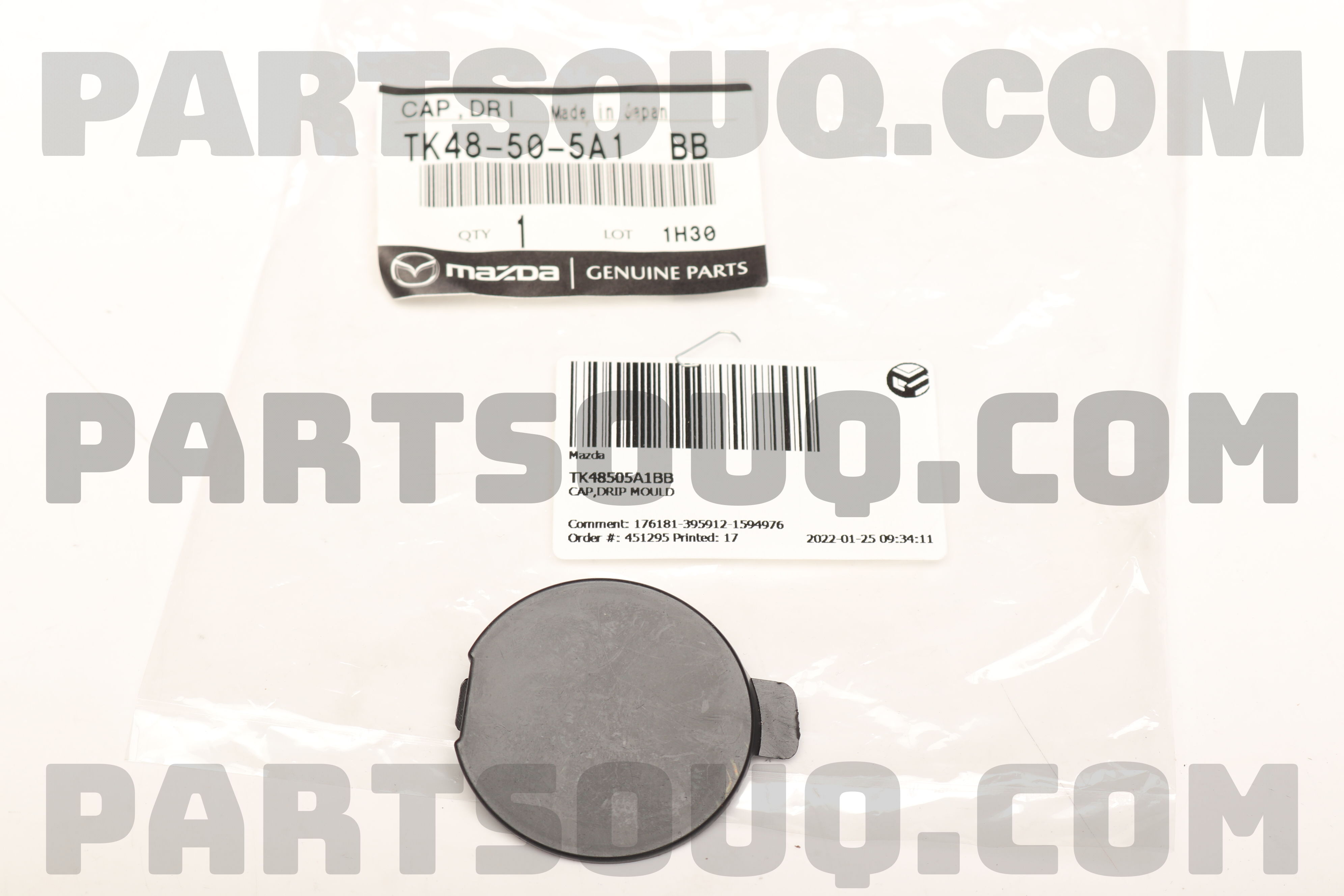 CAP,DRIP MOULD TK48505A1BB | Mazda Parts | PartSouq