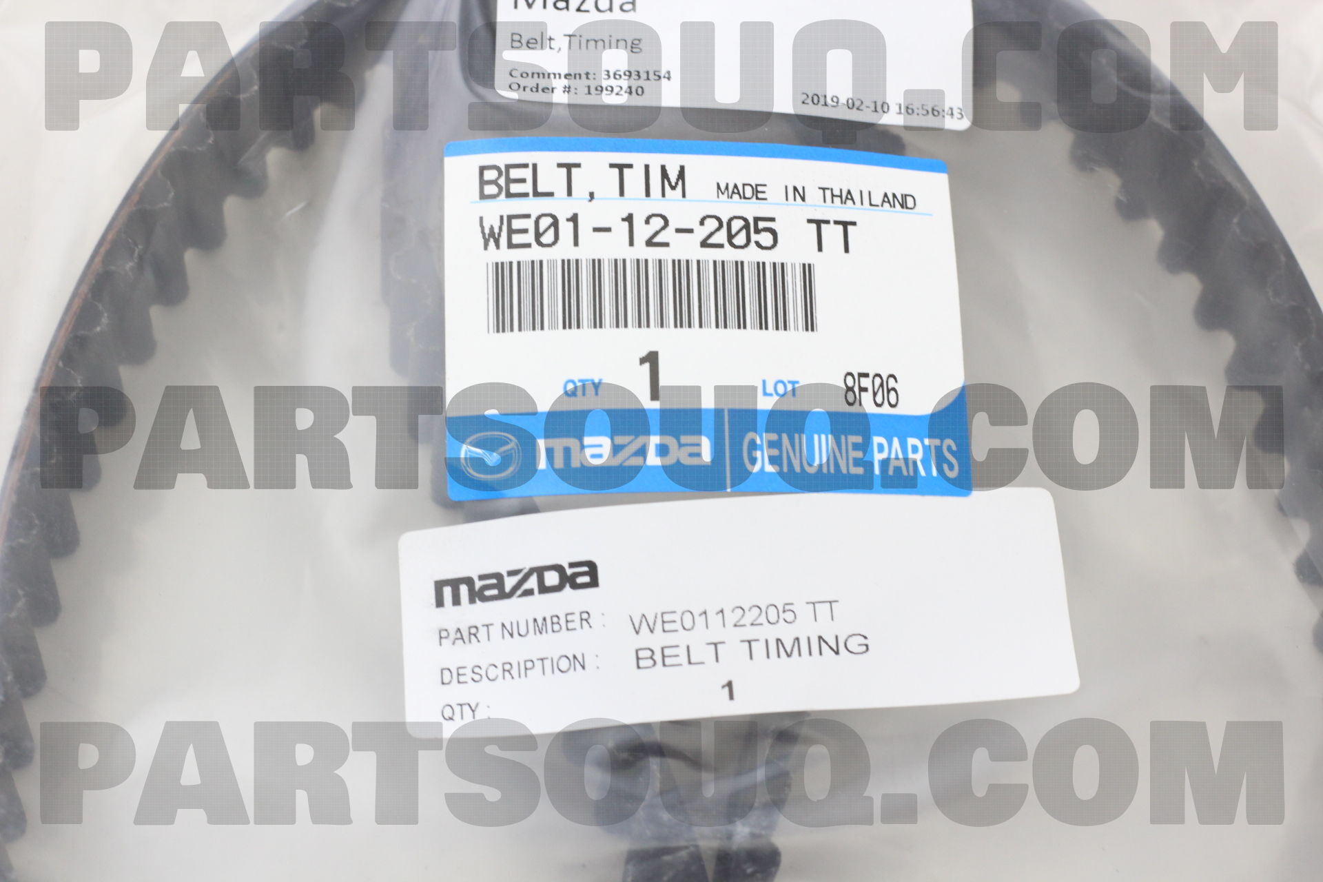 Belt,Timing WE0112205TT | Mazda Parts | PartSouq