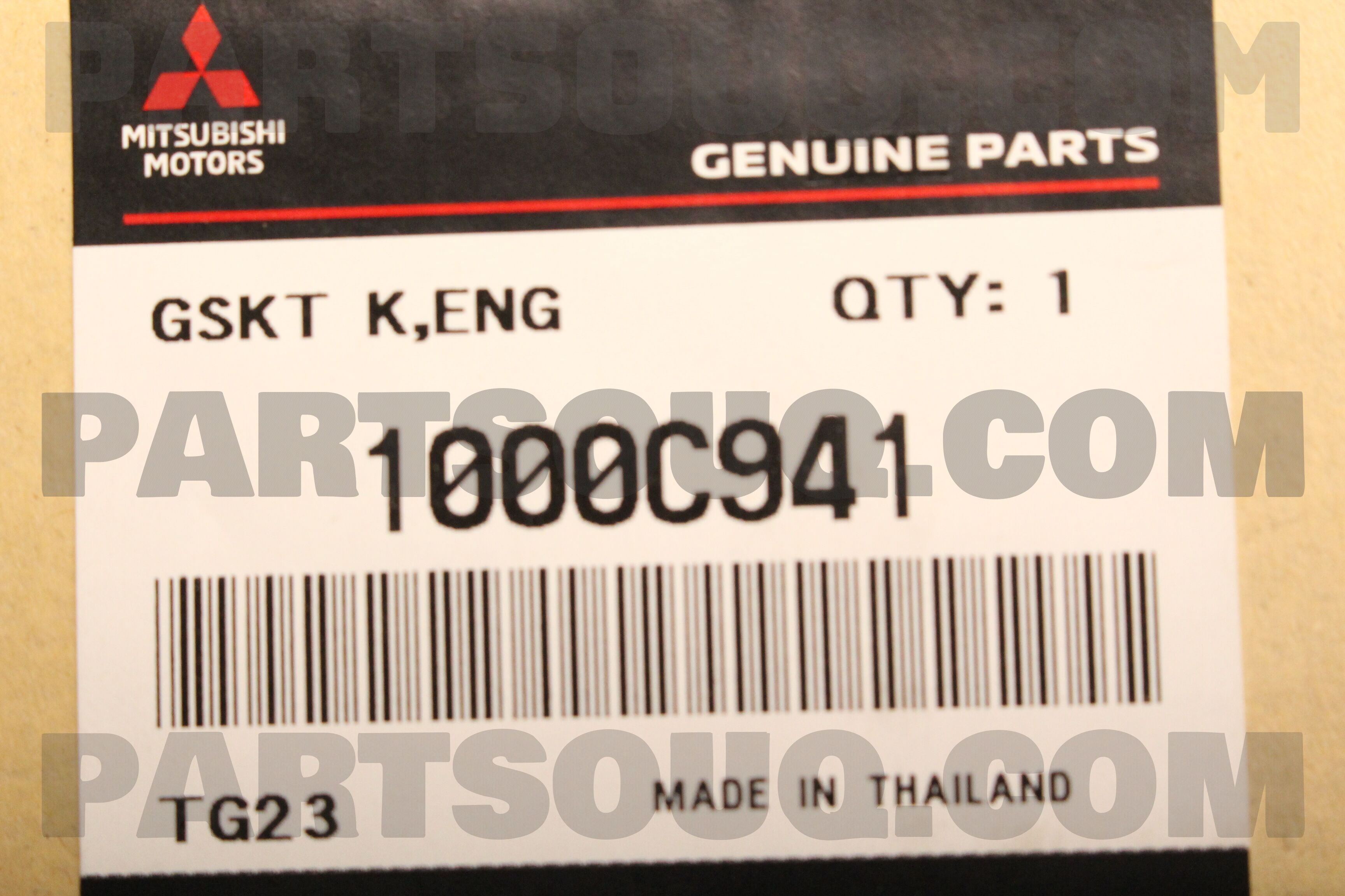 GASKET KIT,ENG OVERH 1000C941 | Mitsubishi Parts | PartSouq