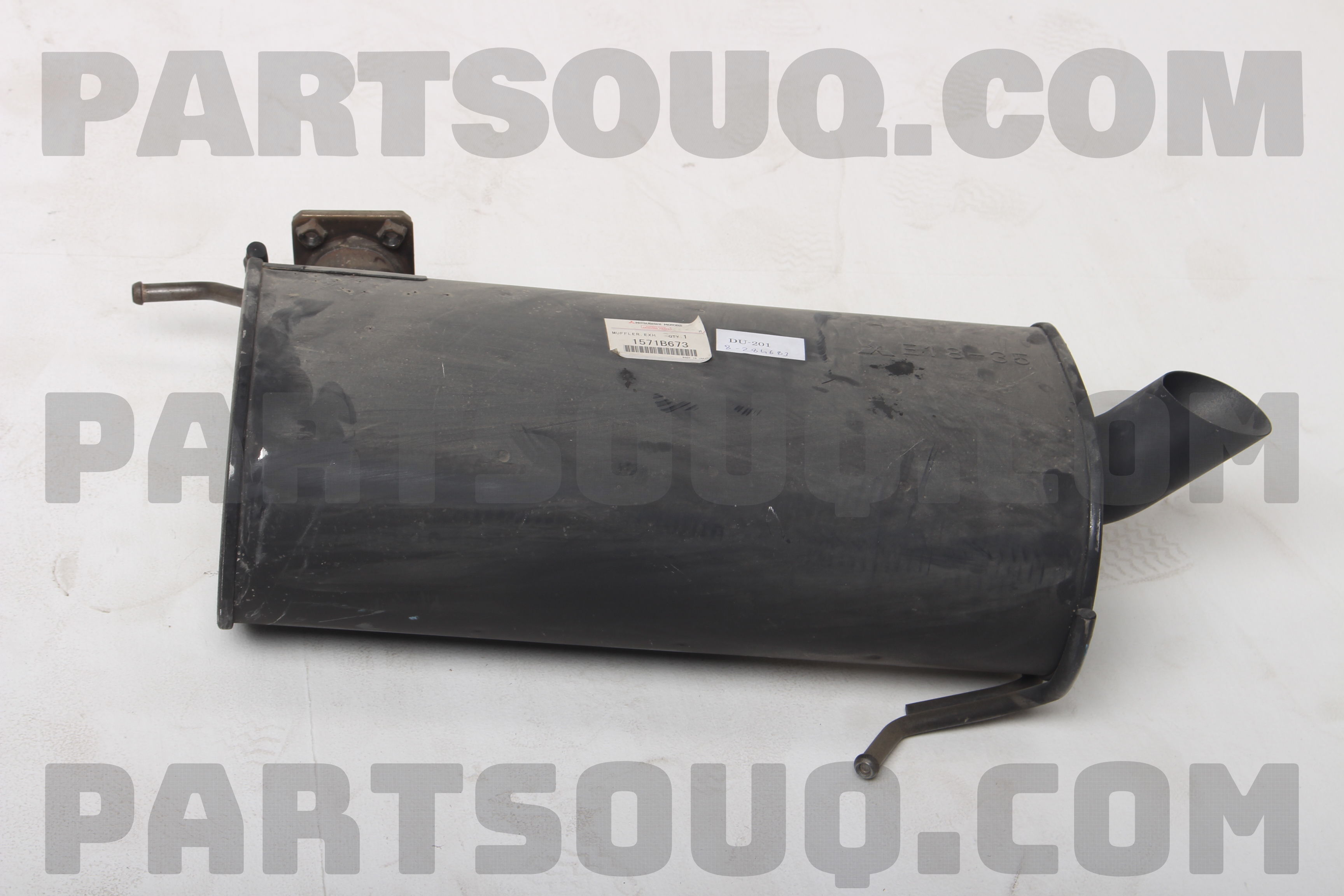 MUFFLER,EXHAUST MAIN 1571B673 | Mitsubishi Parts | PartSouq