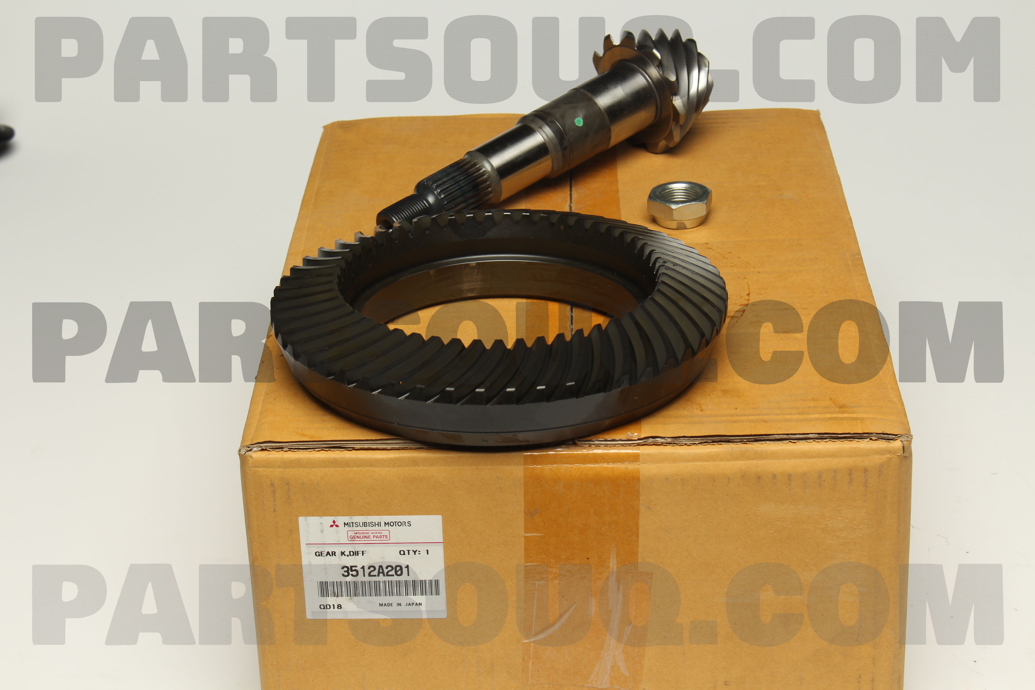 GEAR KIT,RR DIFF FINAL DRV 3512A201 | Mitsubishi Parts | PartSouq