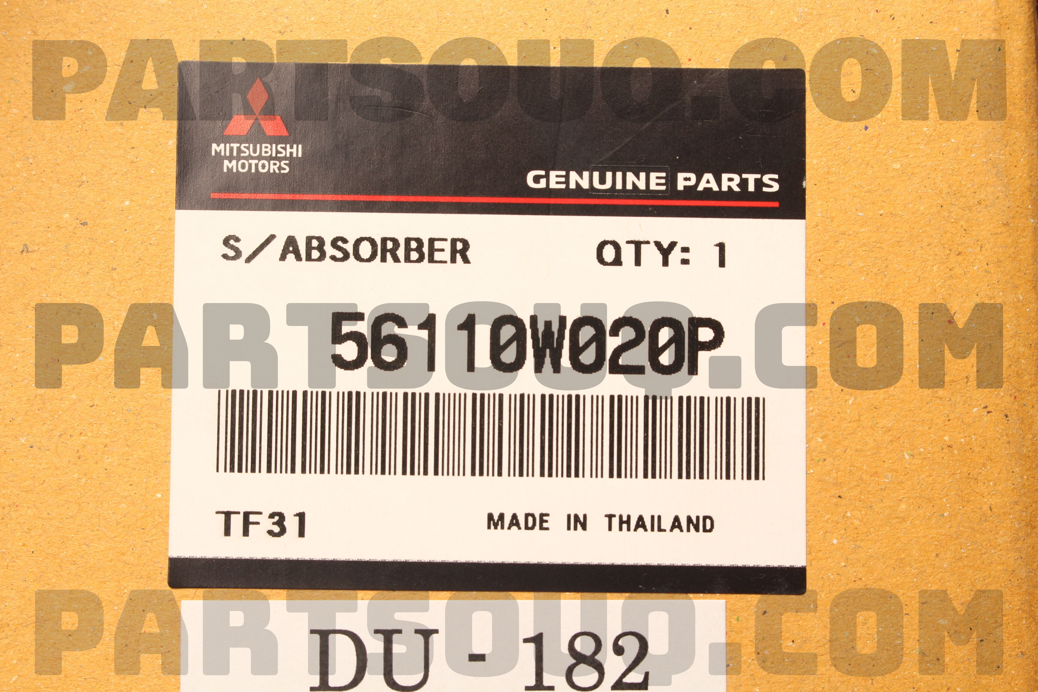 SHOCK ABSORBER,FR SU 56110W020P | Mitsubishi Parts | PartSouq