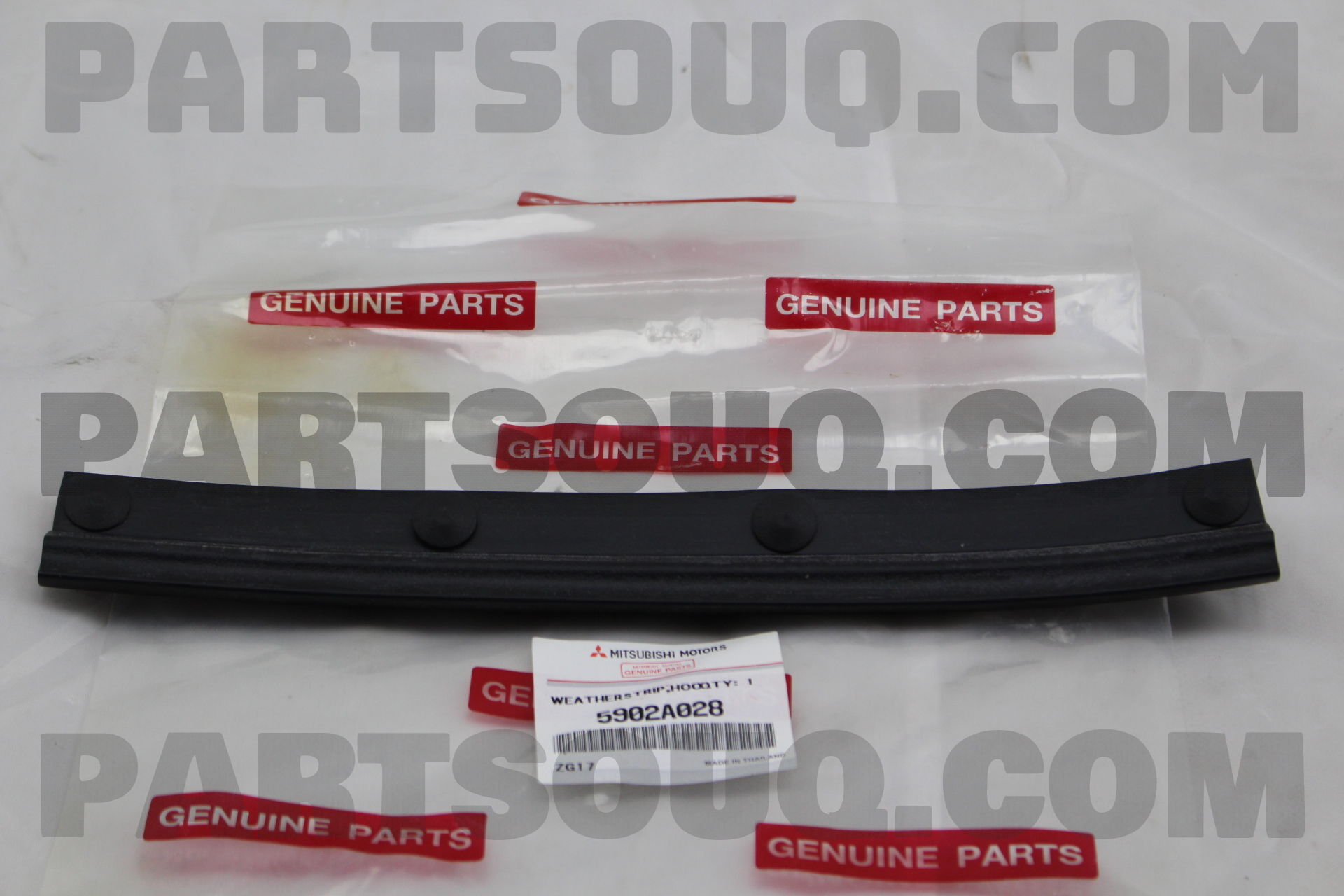 WEATHERSTRIP,HOOD,FR LH 5902A028 | Mitsubishi Parts | PartSouq