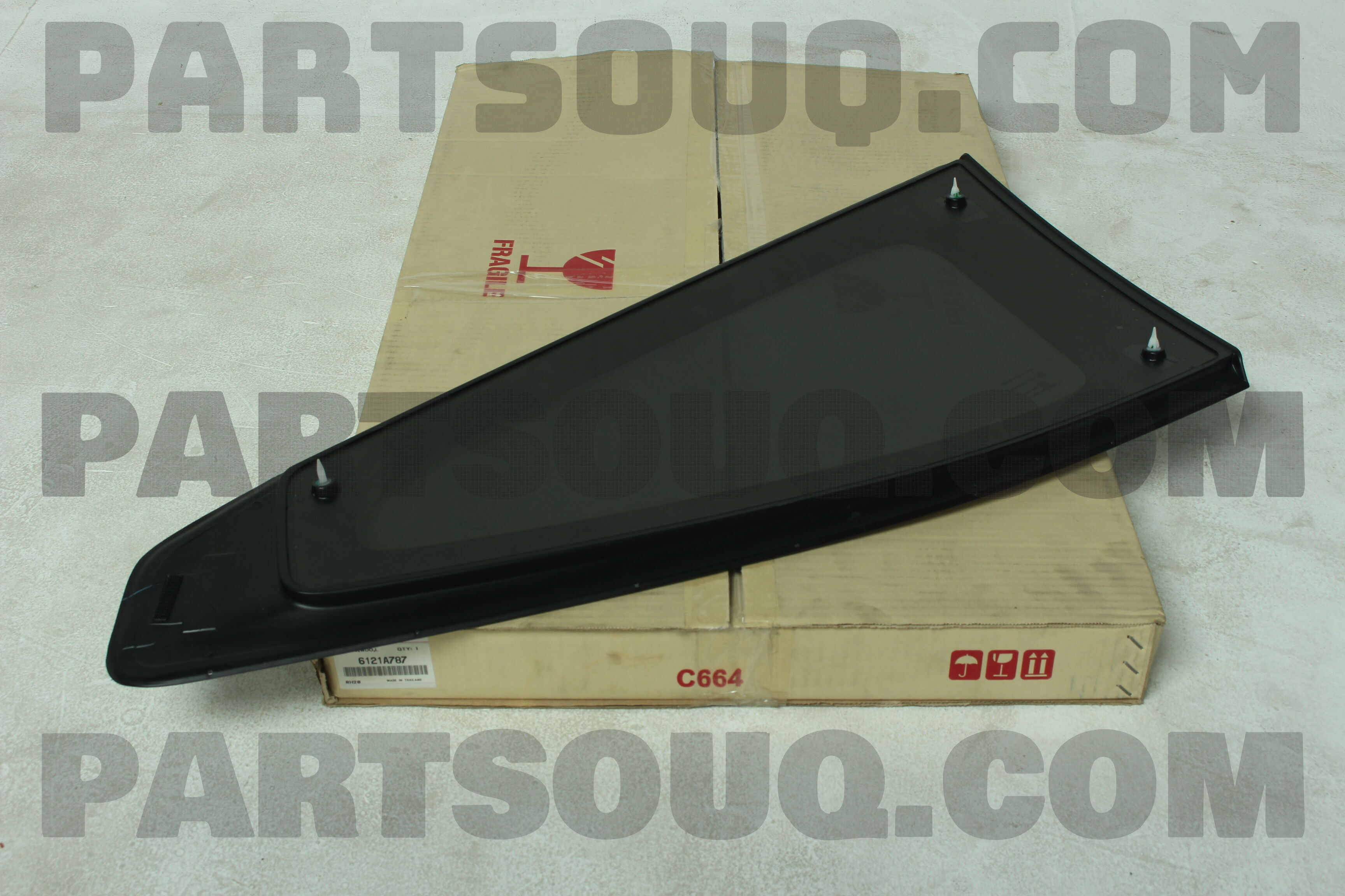 GLASS,QTR WINDOW,LH 6121A787 | Mitsubishi Parts | PartSouq