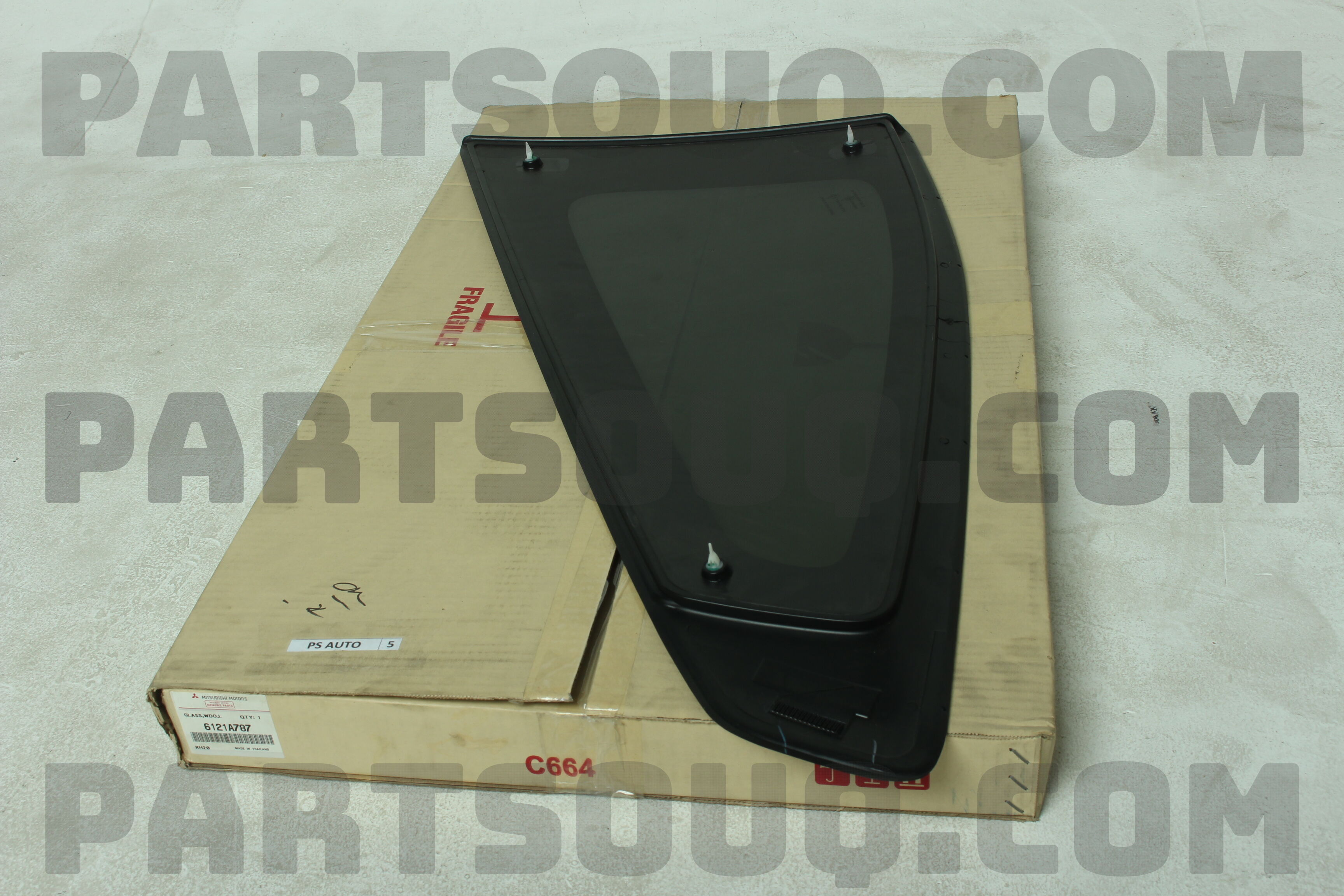 GLASS,QTR WINDOW,LH 6121A787 | Mitsubishi Parts | PartSouq