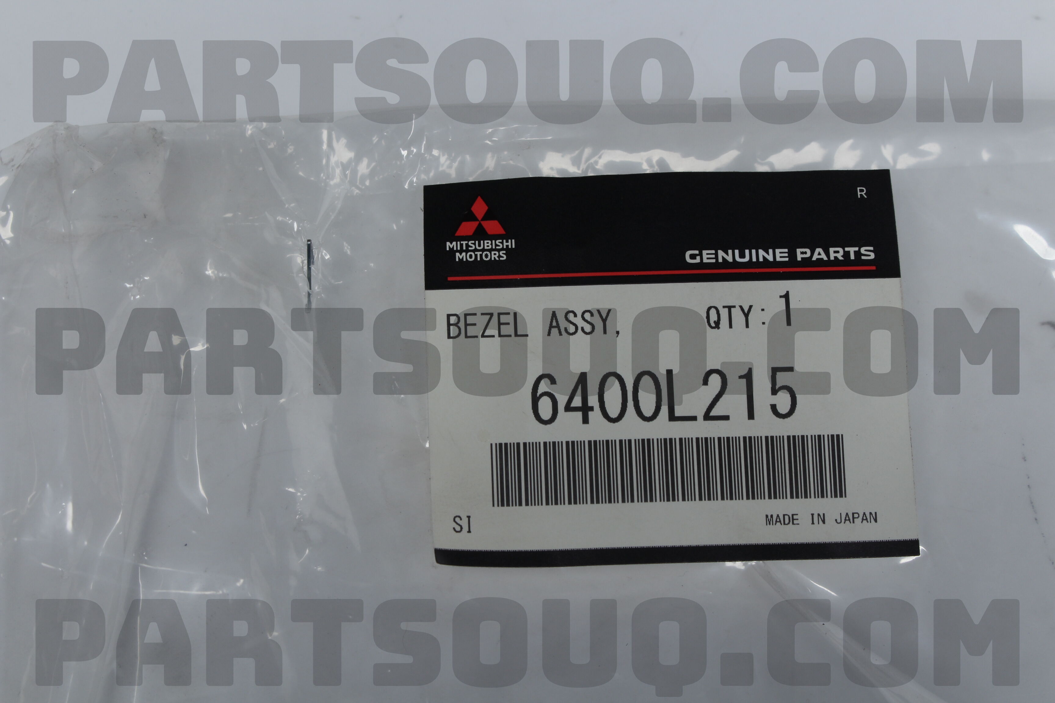 GARNISH,FR BUMPER,LH 6400L215 | Mitsubishi Parts | PartSouq