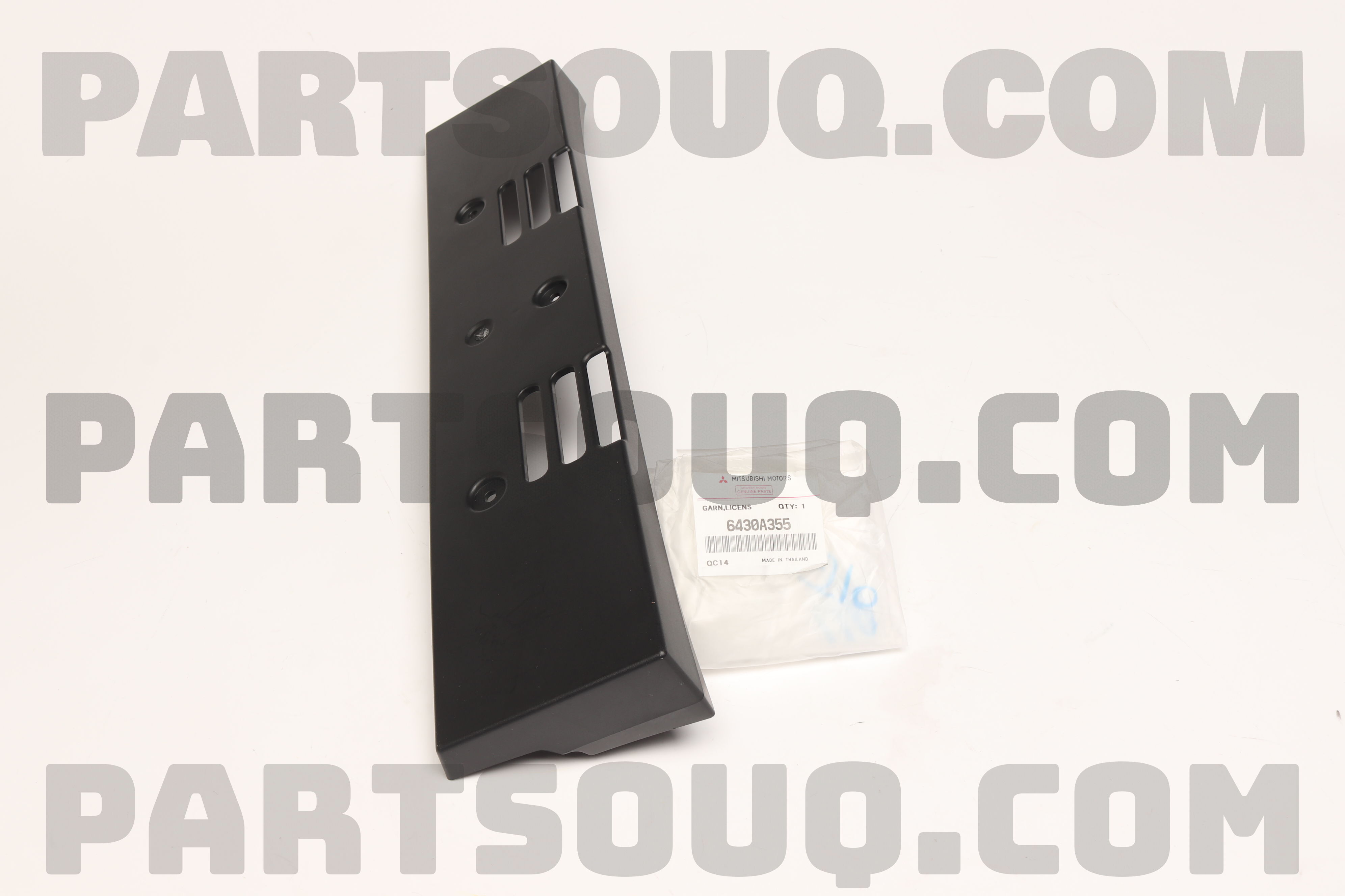 GARNISH,FR LICENSE PLATE 6430A355 | Mitsubishi Parts | PartSouq