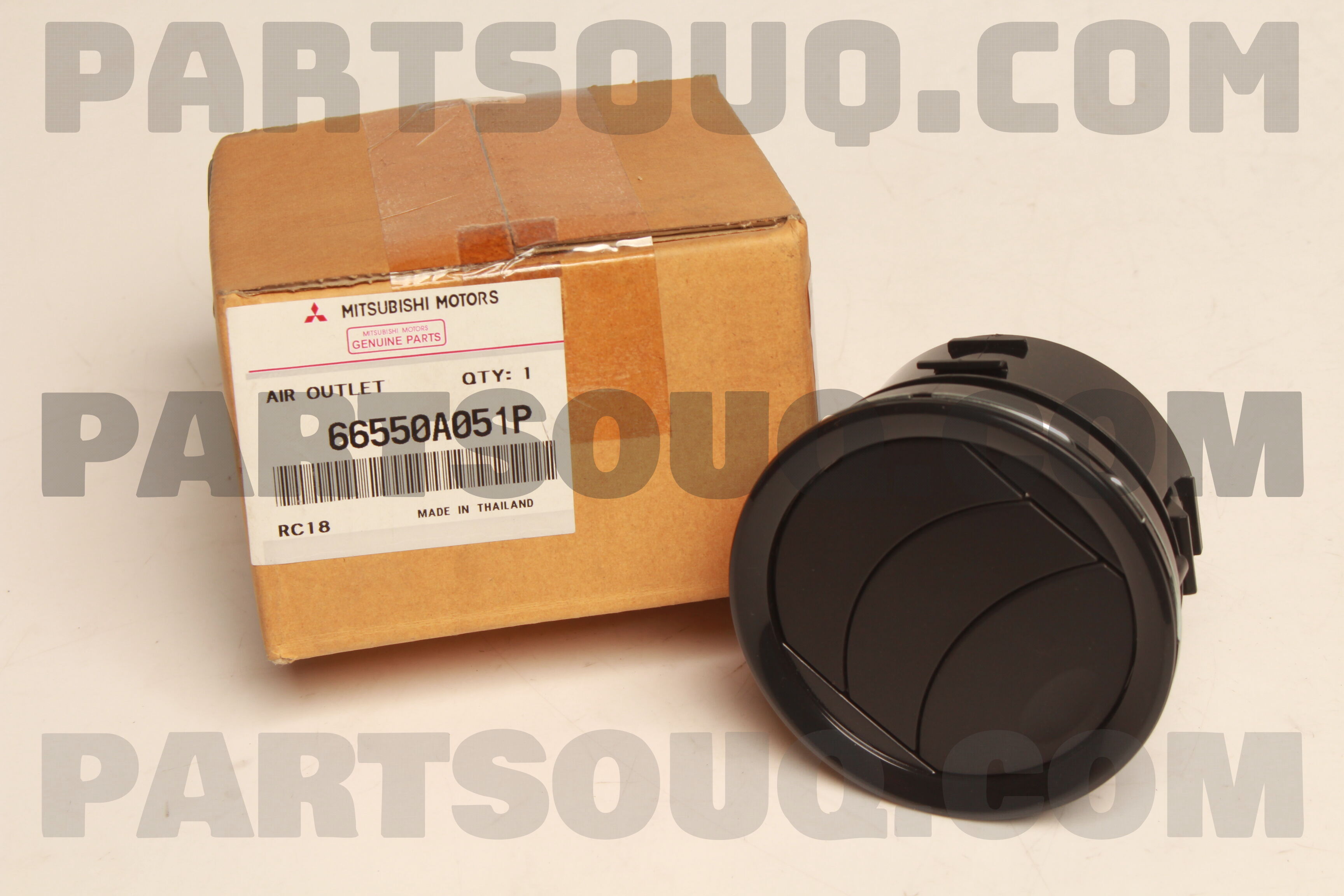 AIR OUTLET,INST PNL SIDE 66550A051P | Mitsubishi Parts | PartSouq