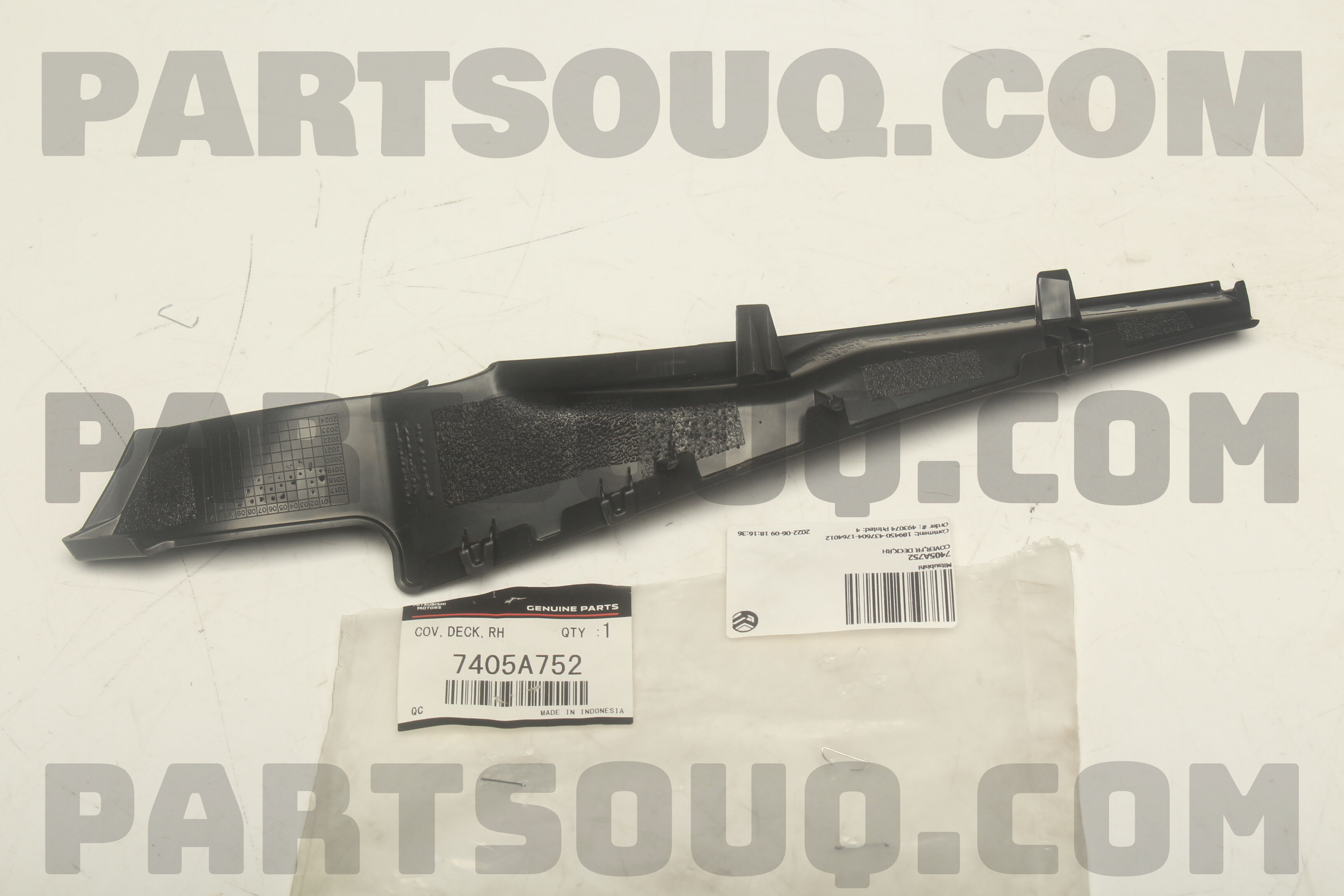 COVER,FR DECK,RH 7405A752 | Mitsubishi Parts | PartSouq