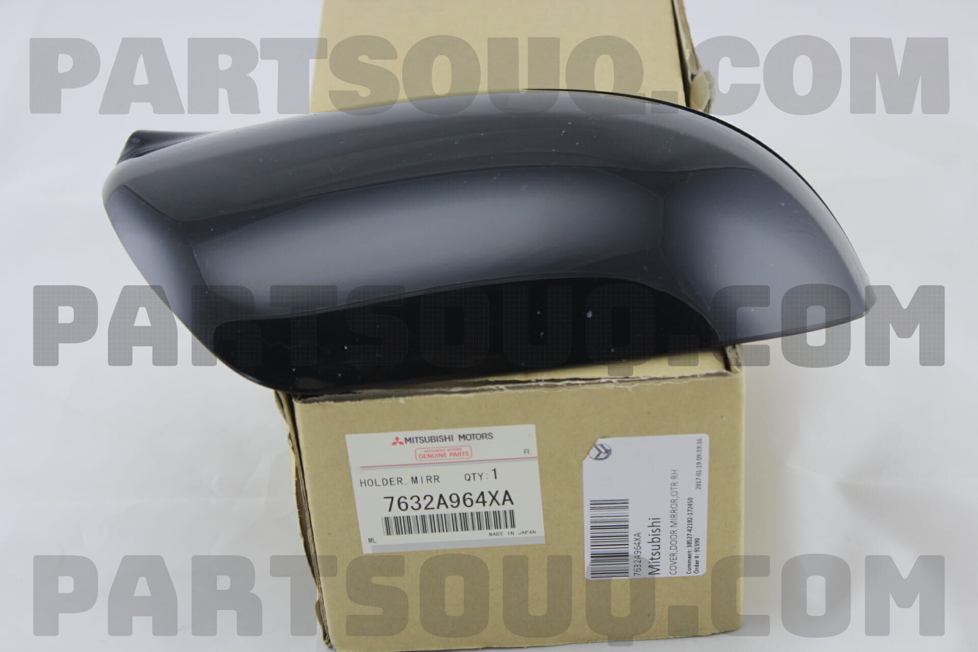 COVER,DOOR MIRROR,OTR RH 7632A964XA | Mitsubishi Parts | PartSouq