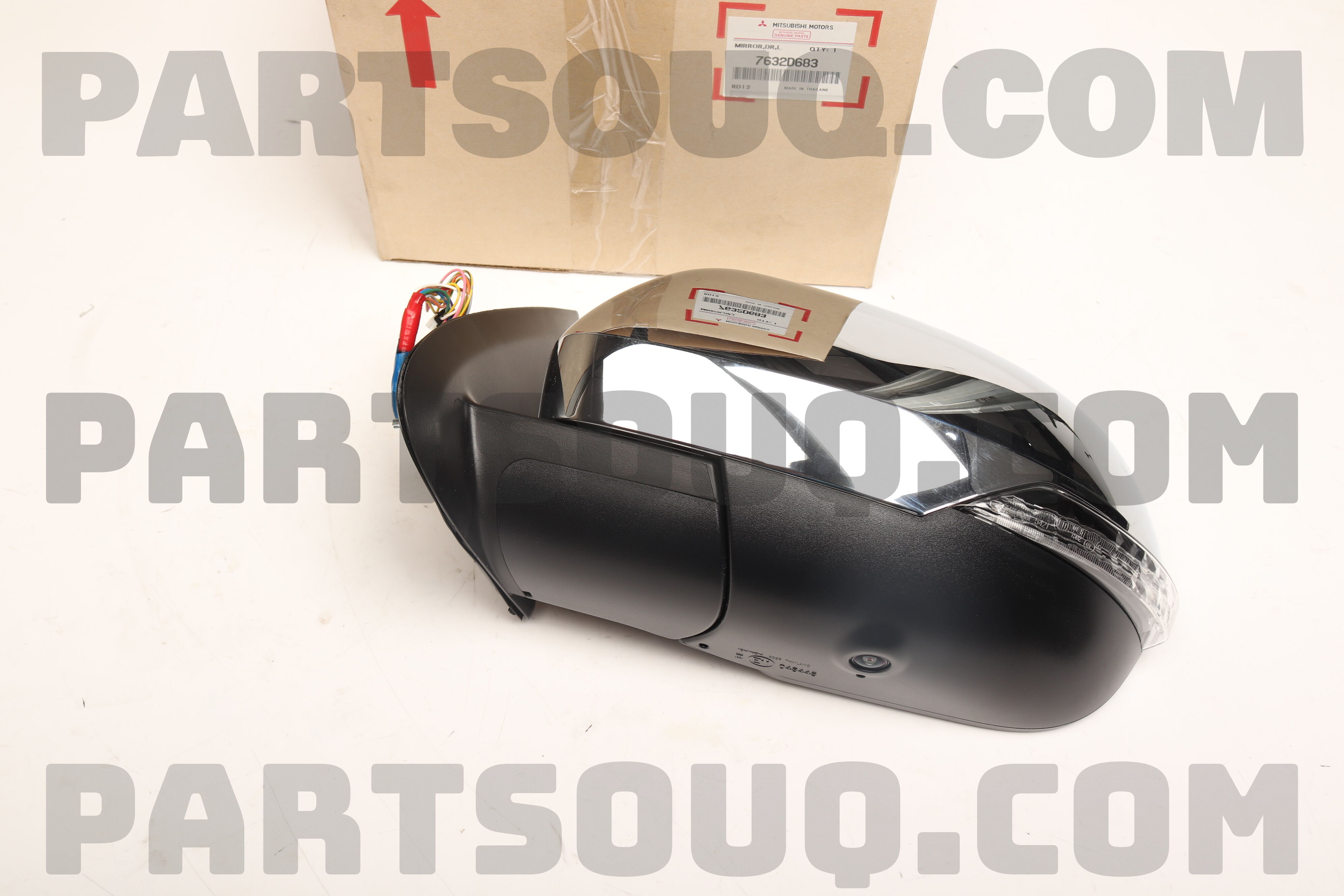 MIRROR ASSY,DOOR,LH 7632D683 | Mitsubishi Parts | PartSouq