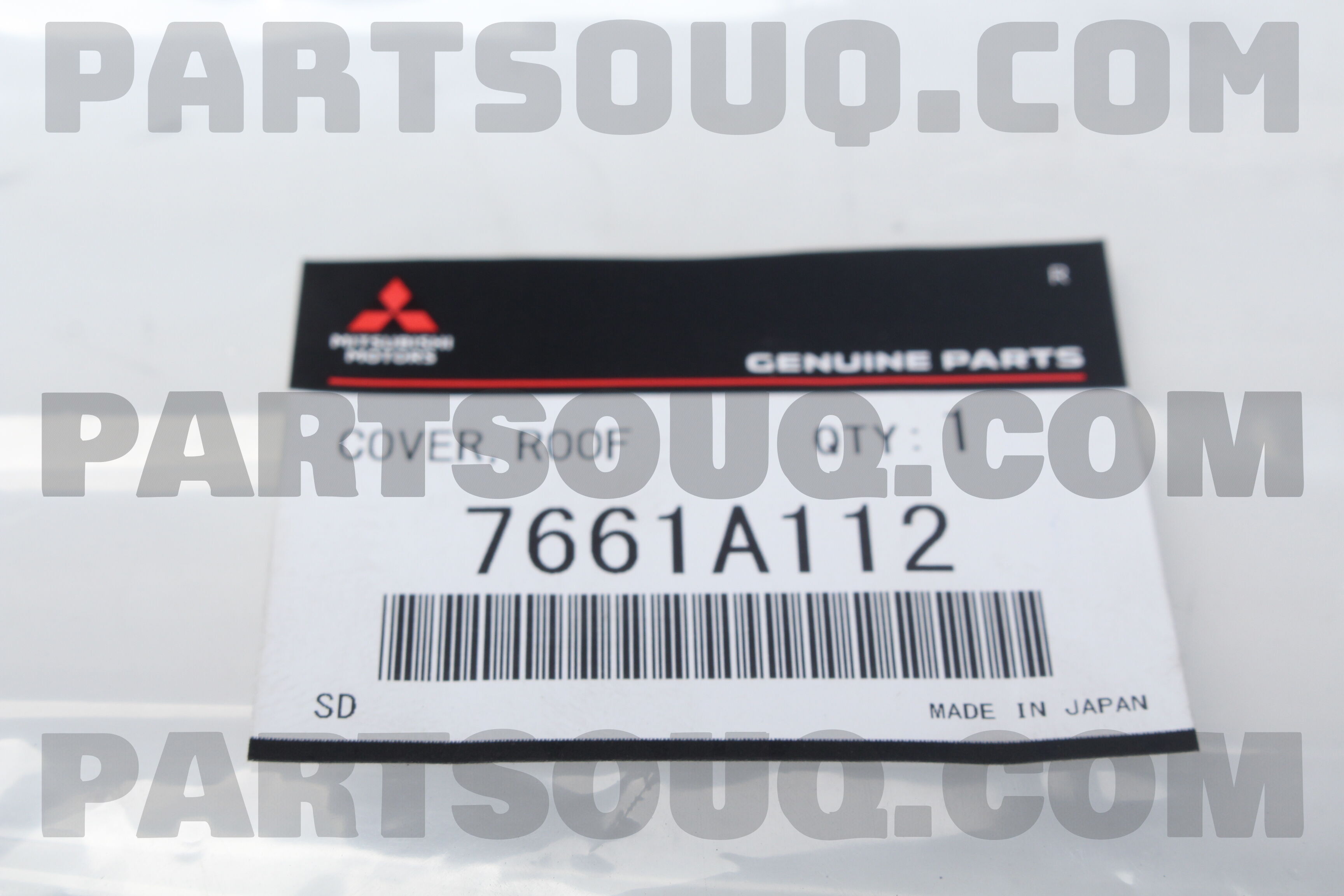 COVER,ROOF RACK,RR RH 7661A112 | Mitsubishi Parts | PartSouq