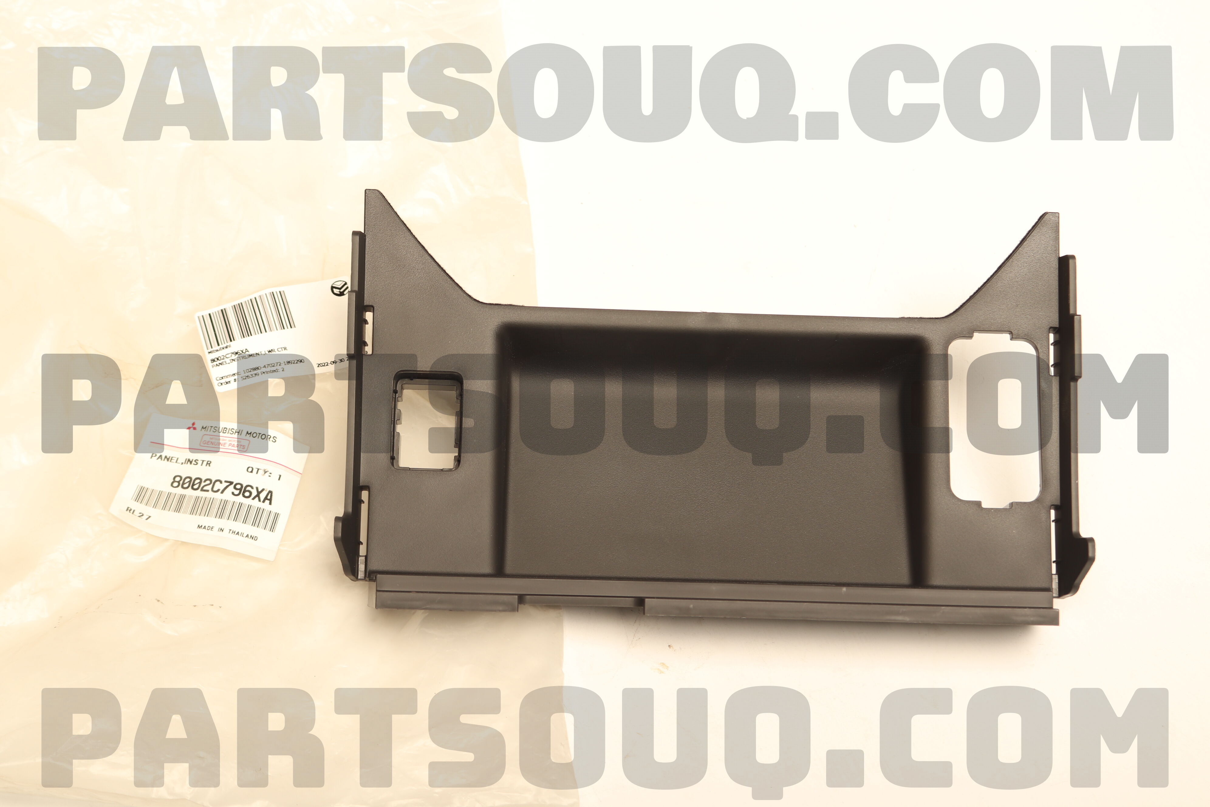 PANEL,INSTRUMENT,LWR CTR 8002C796XA | Mitsubishi Parts | PartSouq