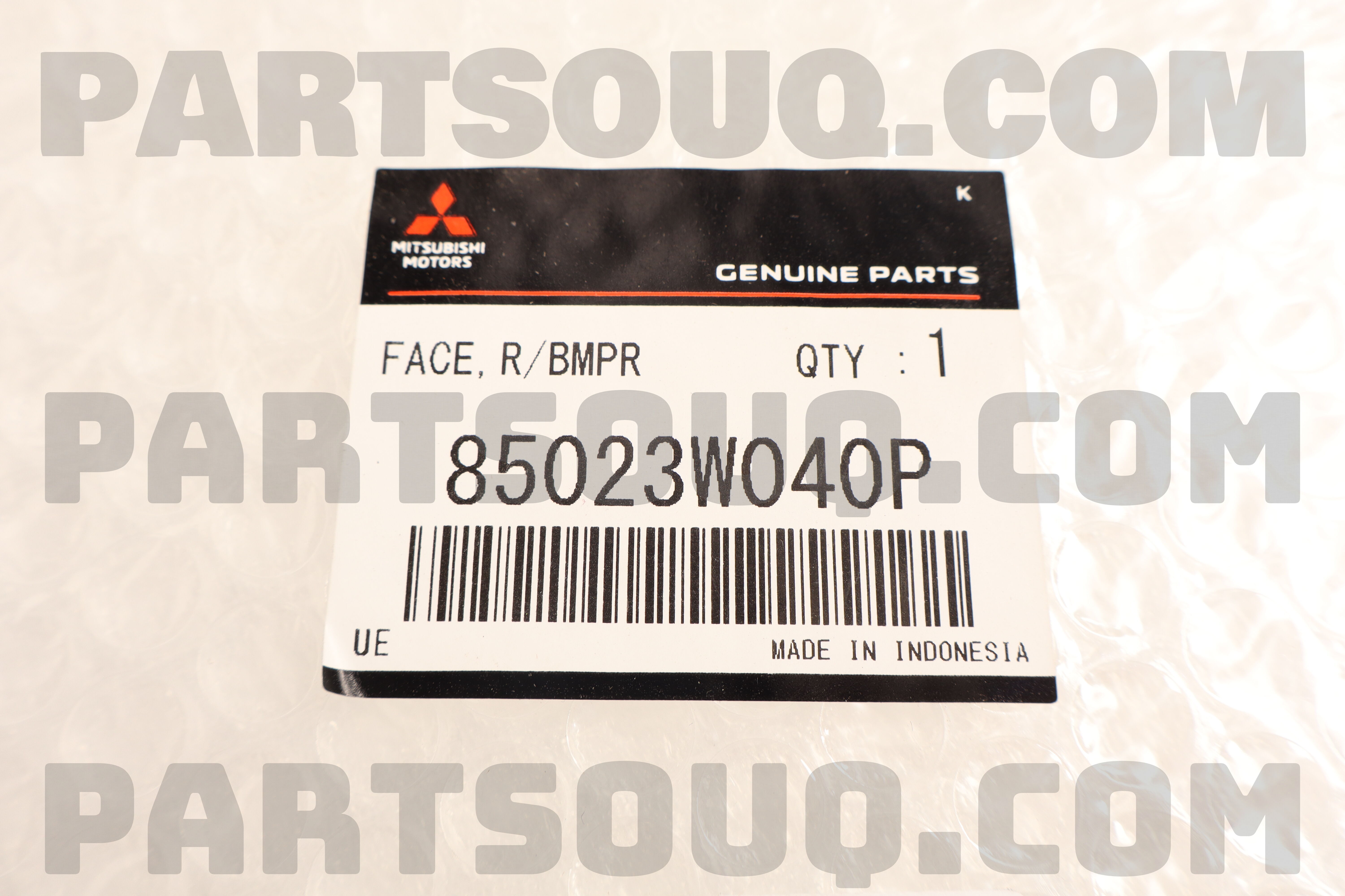 FACE,RR BUMPER 85023W040P | Mitsubishi Parts | PartSouq