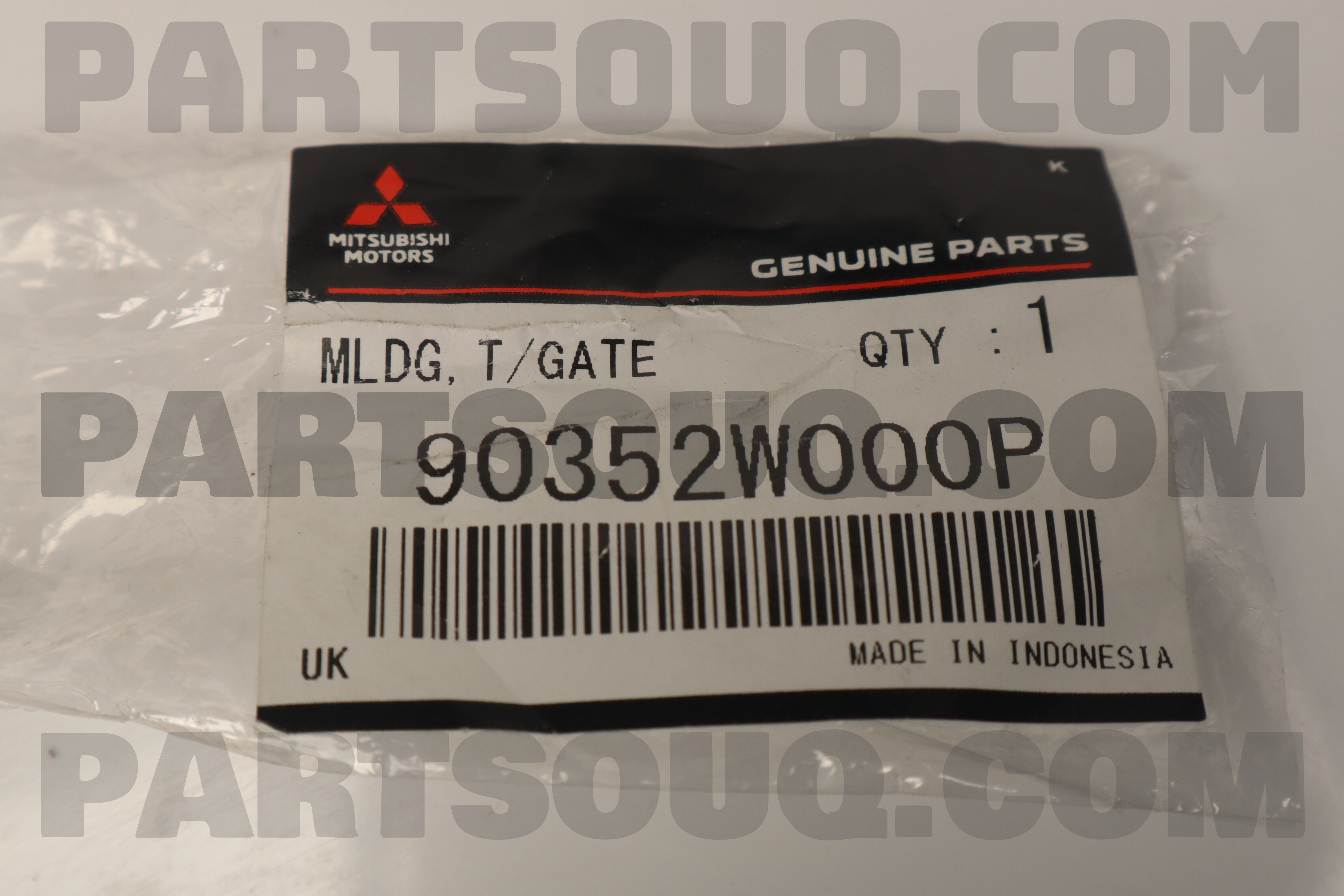 MOULDING,TAILGATE 90352W000P | Mitsubishi Parts | PartSouq