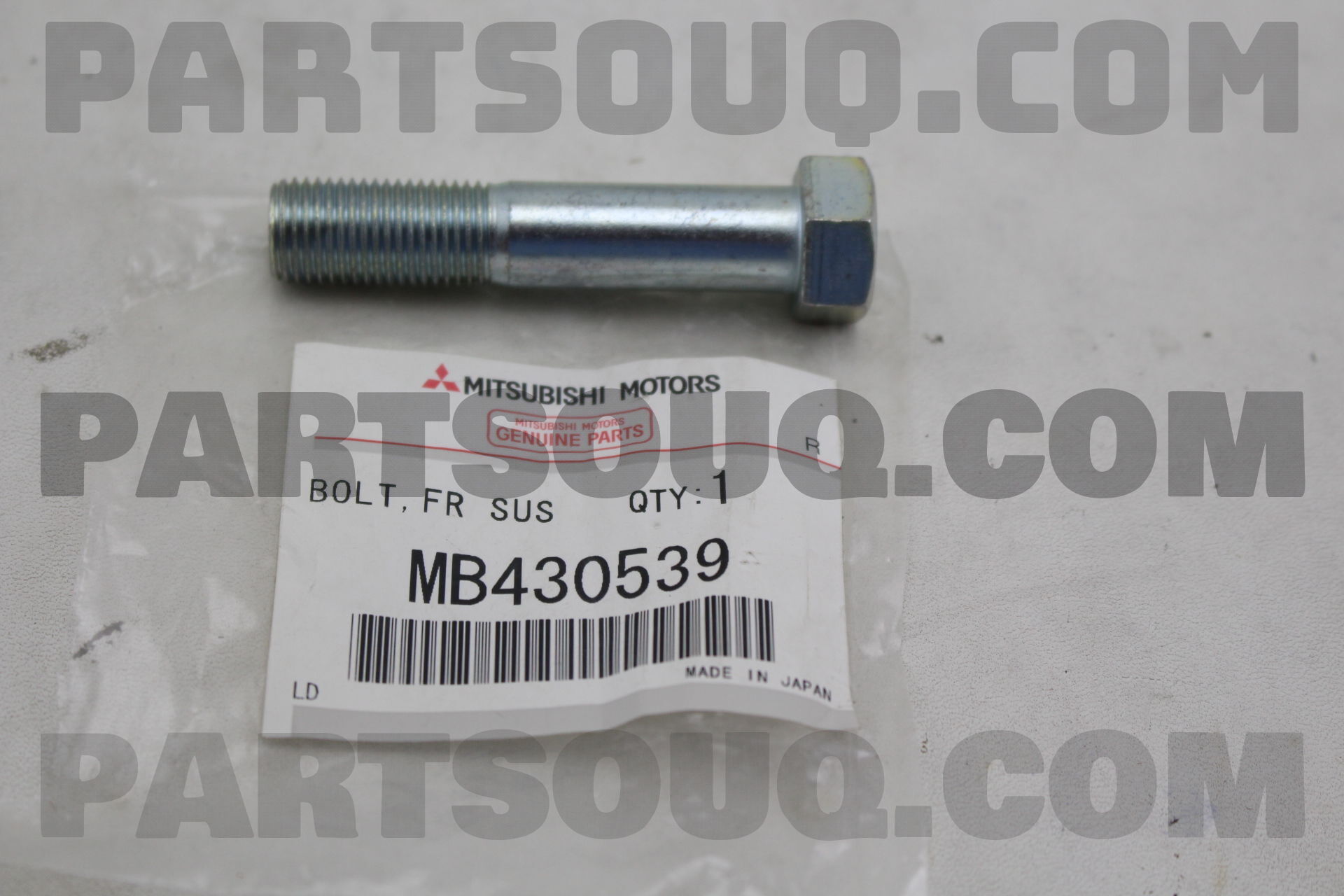 BOLT,FR SUSP UPR ARM MB430539 | Mitsubishi Parts | PartSouq