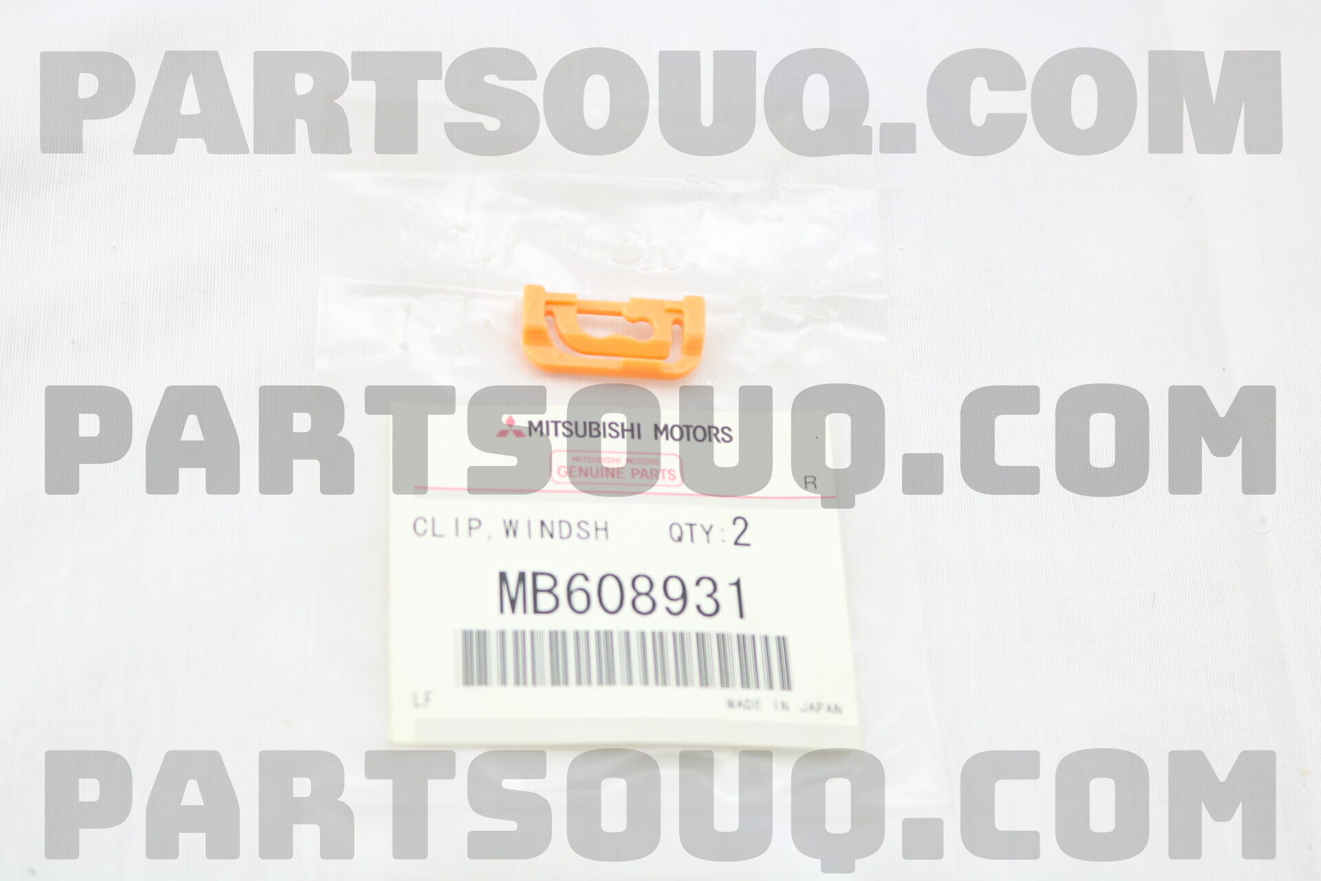 CLIP,WINDSHILD MOULDING MB608931 | Mitsubishi Parts | PartSouq