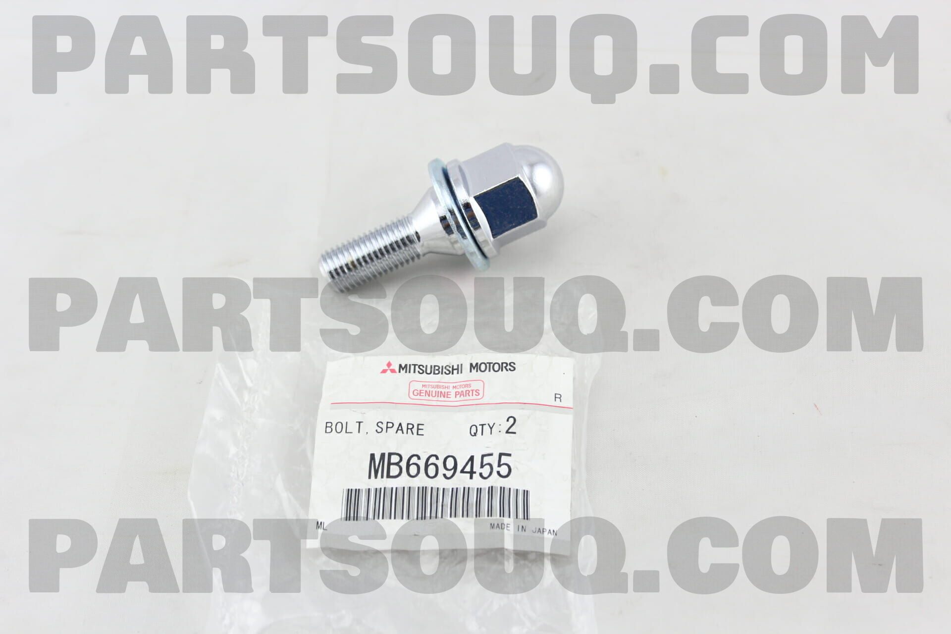 BOLT,SPARE TIRE CARRIER MB669455 | Mitsubishi Parts | PartSouq