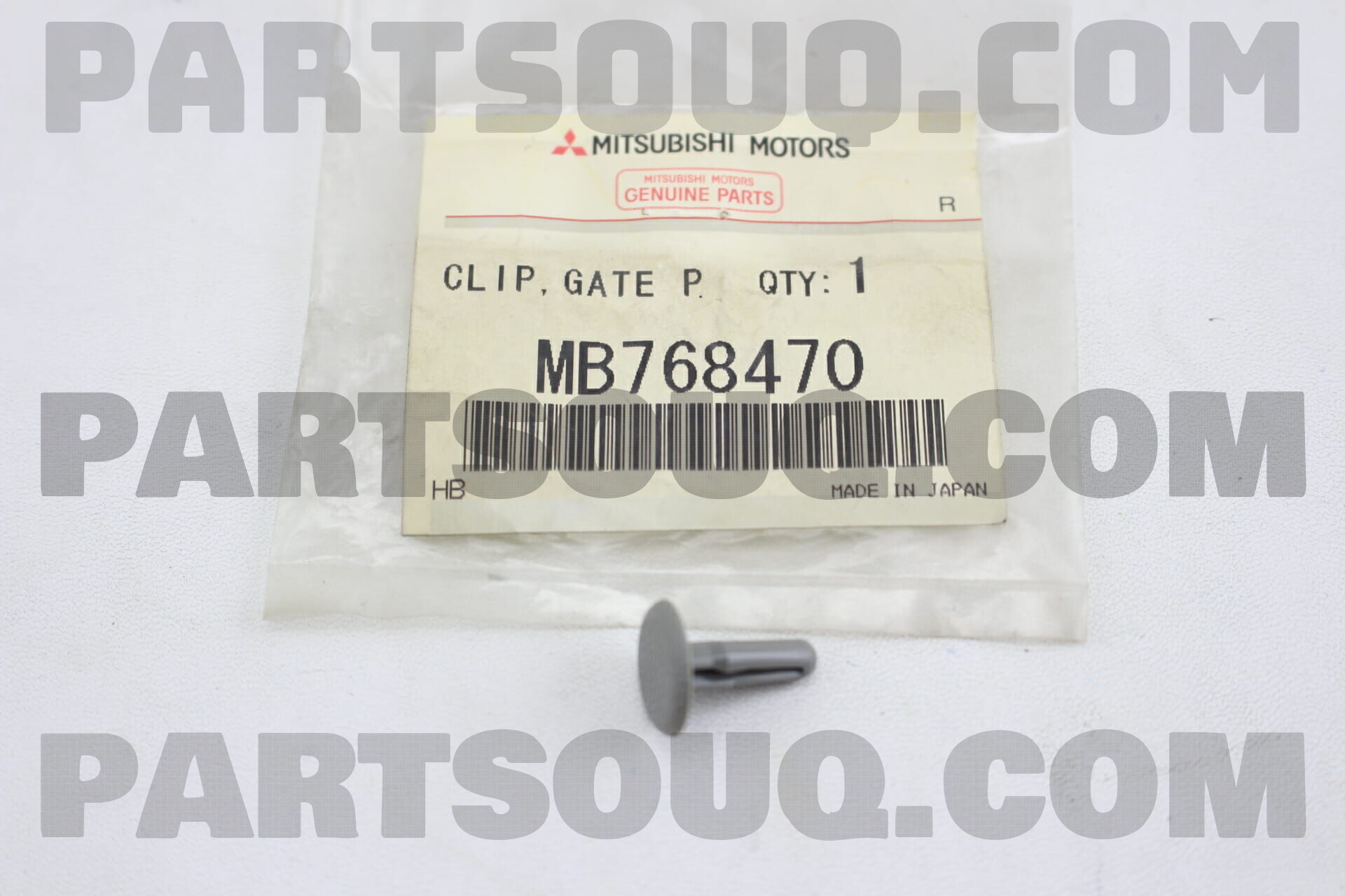 CLIP,GATE PILLAR TRIM MB768470 | Mitsubishi Parts | PartSouq