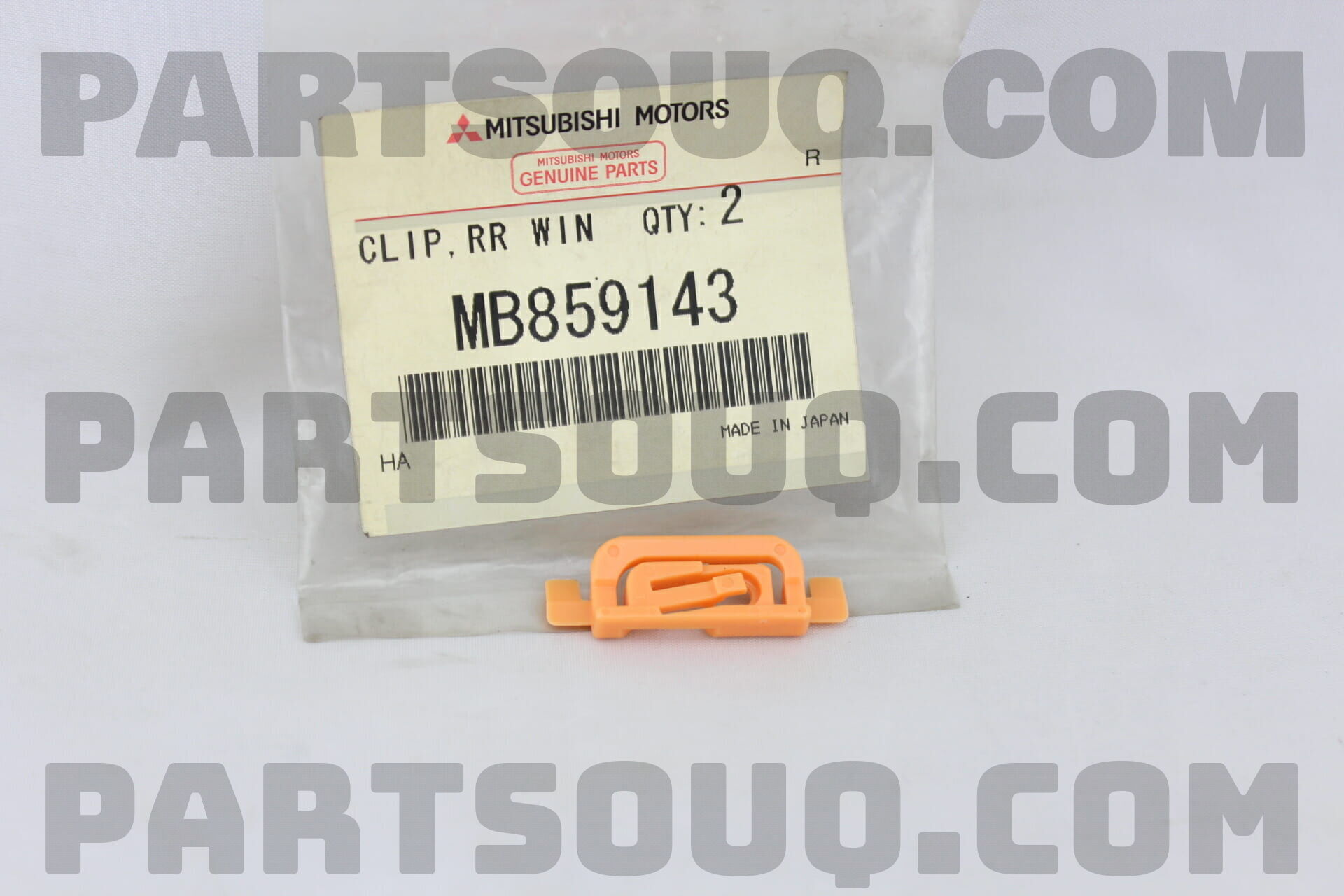 CLIP,RR WINDOW MOULDING MB859143 | Mitsubishi Parts | PartSouq