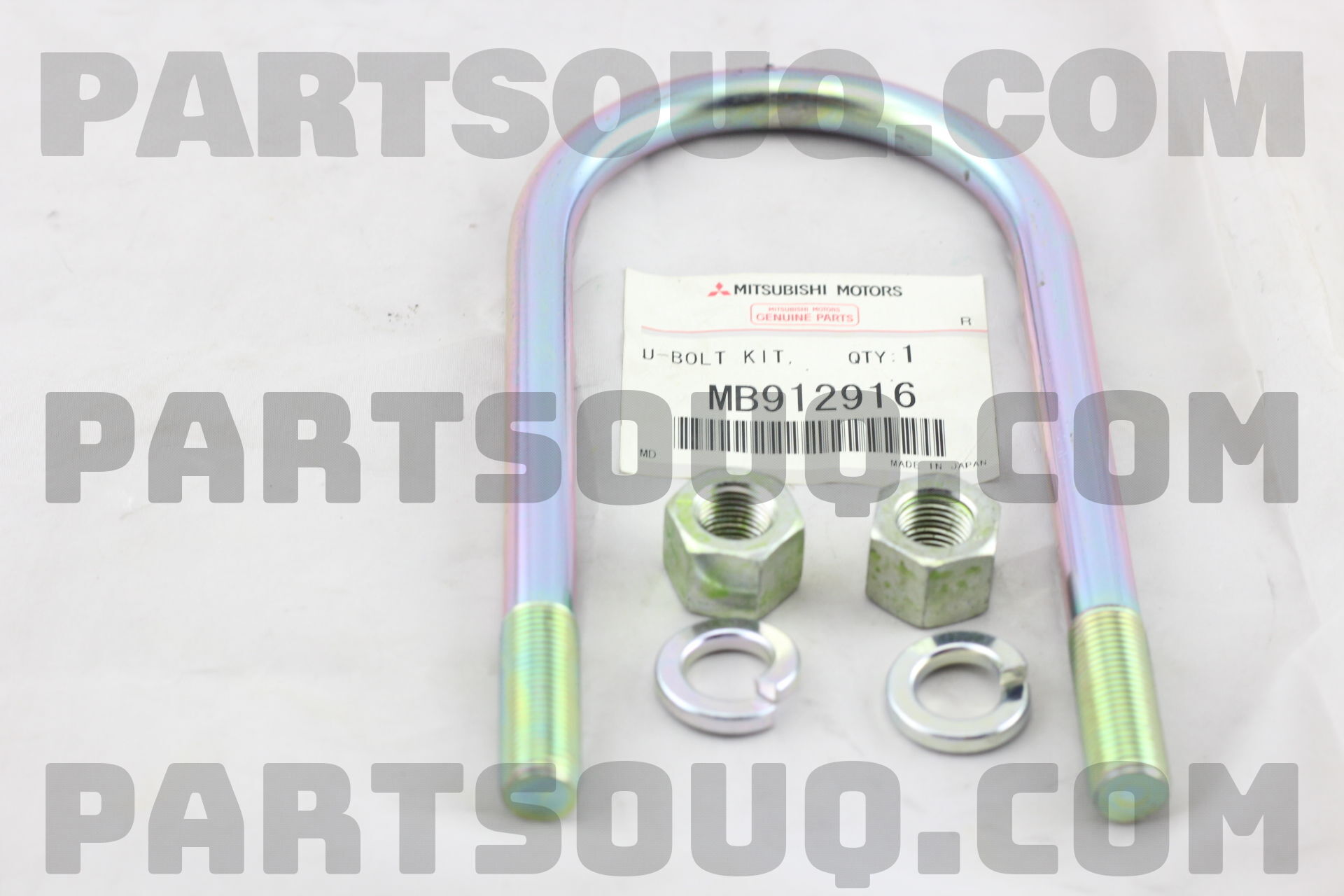 U-BOLT KIT,RR SUSP S MB912916 | Mitsubishi Parts | PartSouq