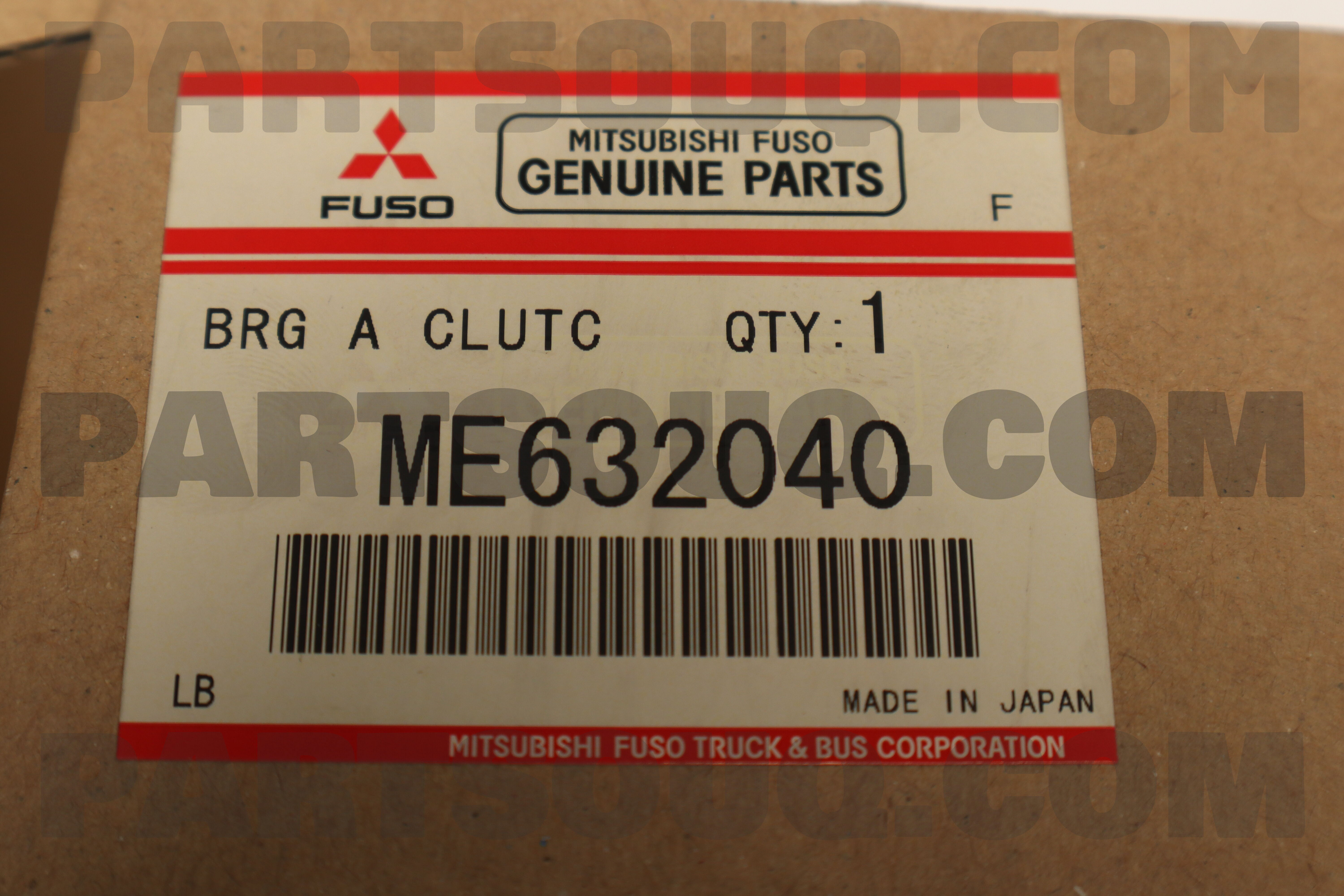 BRG ASSY,CLUTCH RELE ME632040 | FUSO Parts | PartSouq