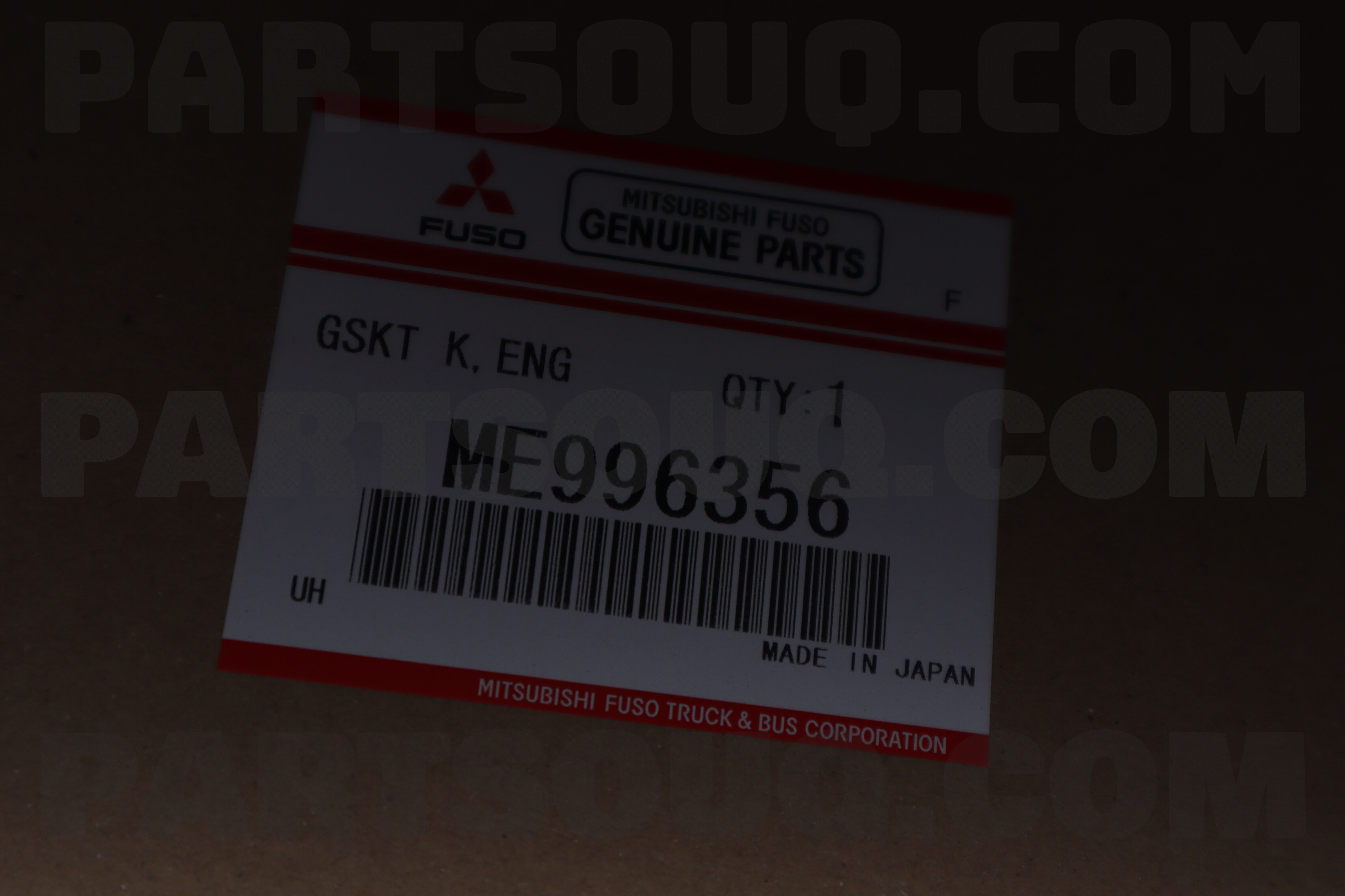 GASKET KIT,ENG OVERHAUL ME996356 | Mitsubishi Parts | PartSouq