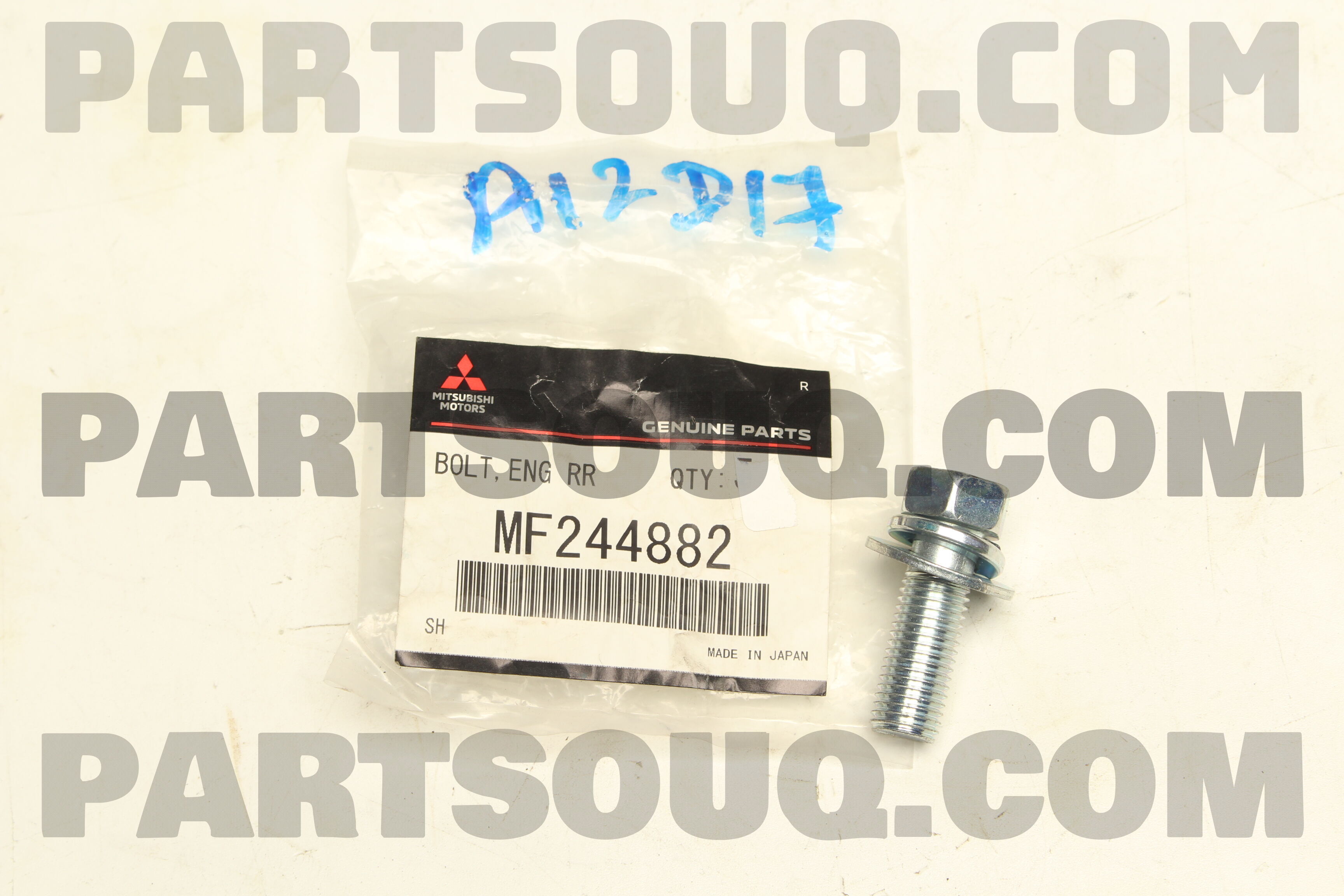 BOLT,EXHAUST PIPE MF243682 | Mitsubishi Parts | PartSouq