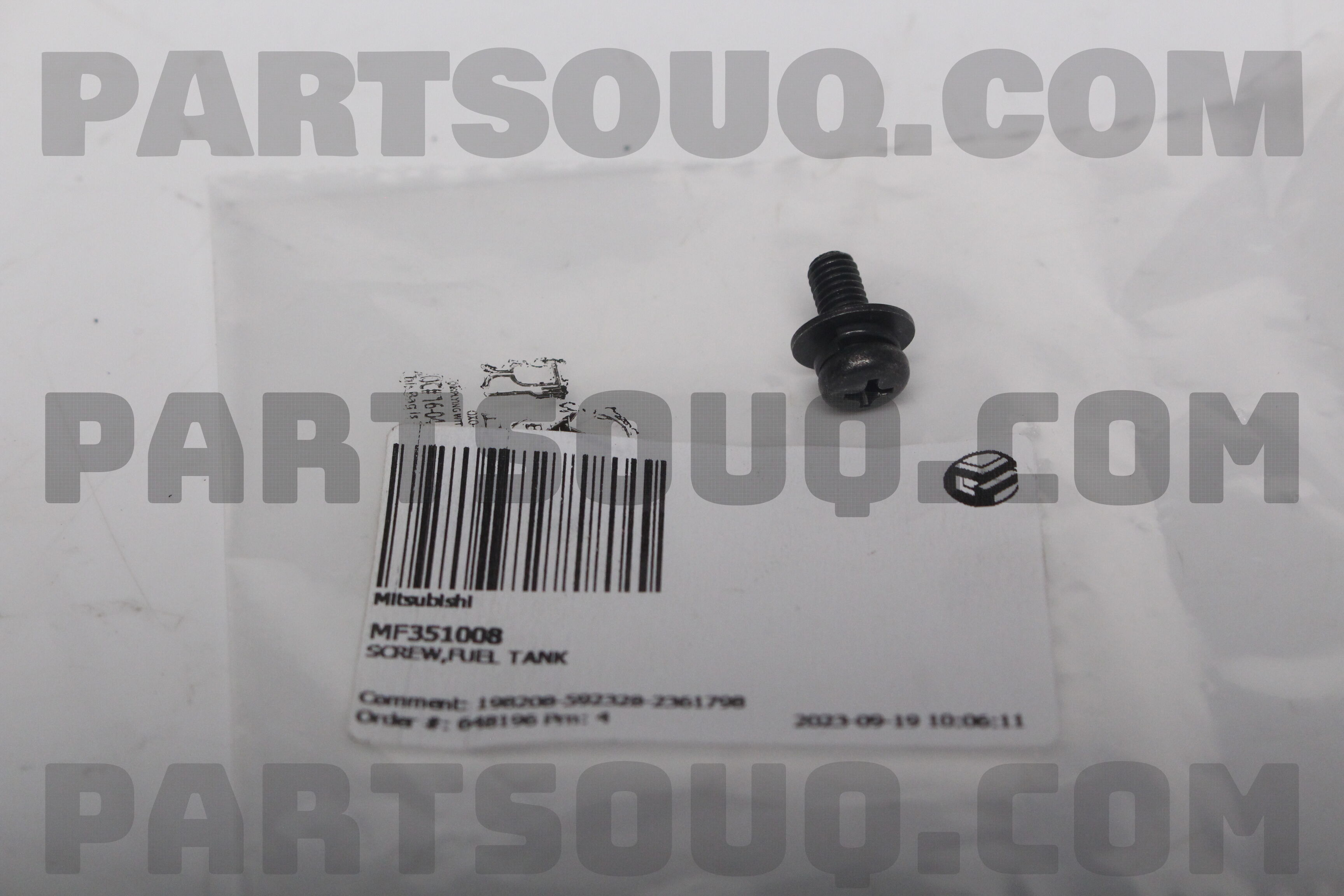 SCREW,FUEL TANK MF351008 | FUSO Parts | PartSouq