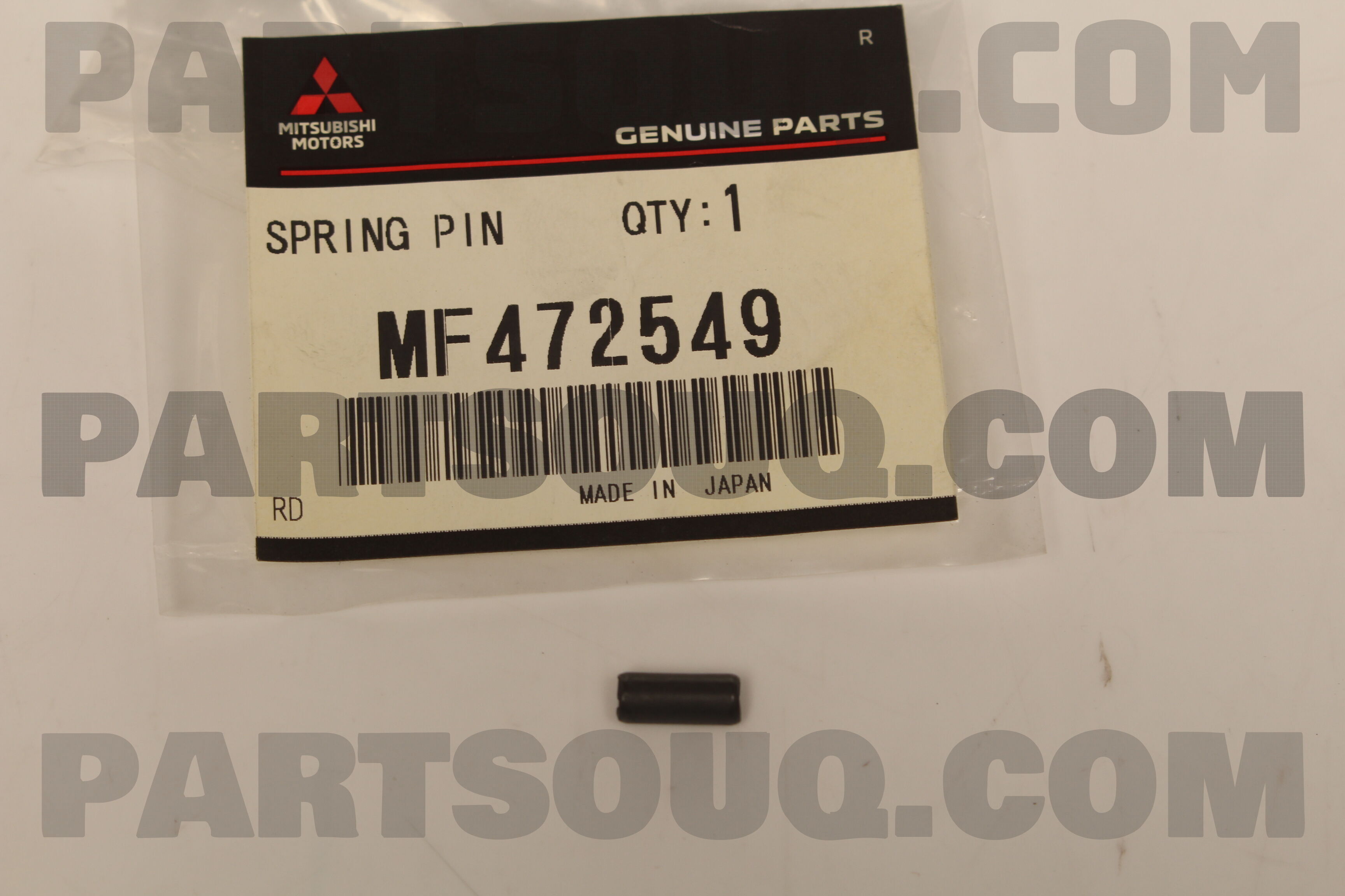 SPRING PIN,CYLINDER MH012041 | FUSO Parts | PartSouq