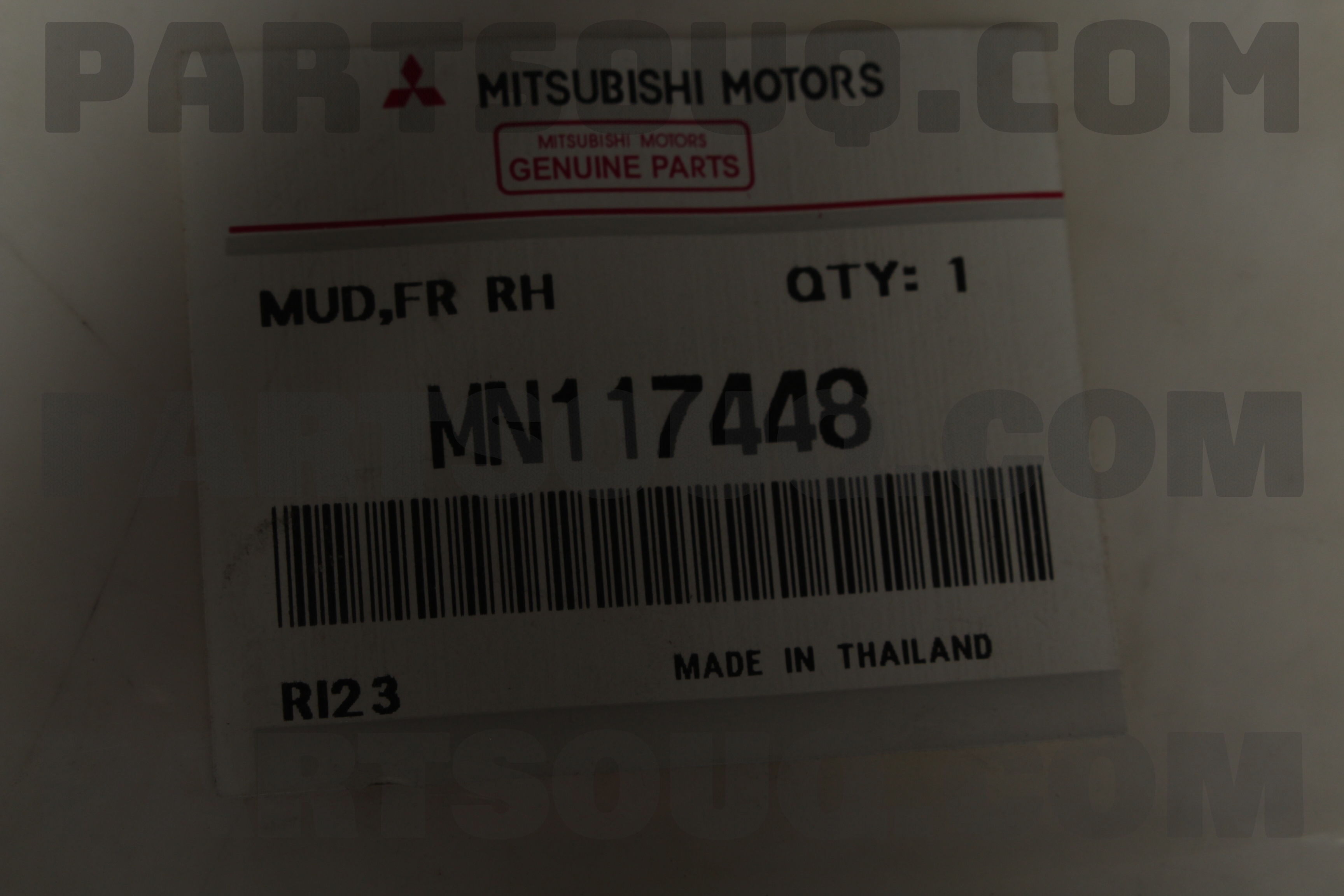 MUD GUARD,FR RH MN117448 | FUSO Parts | PartSouq