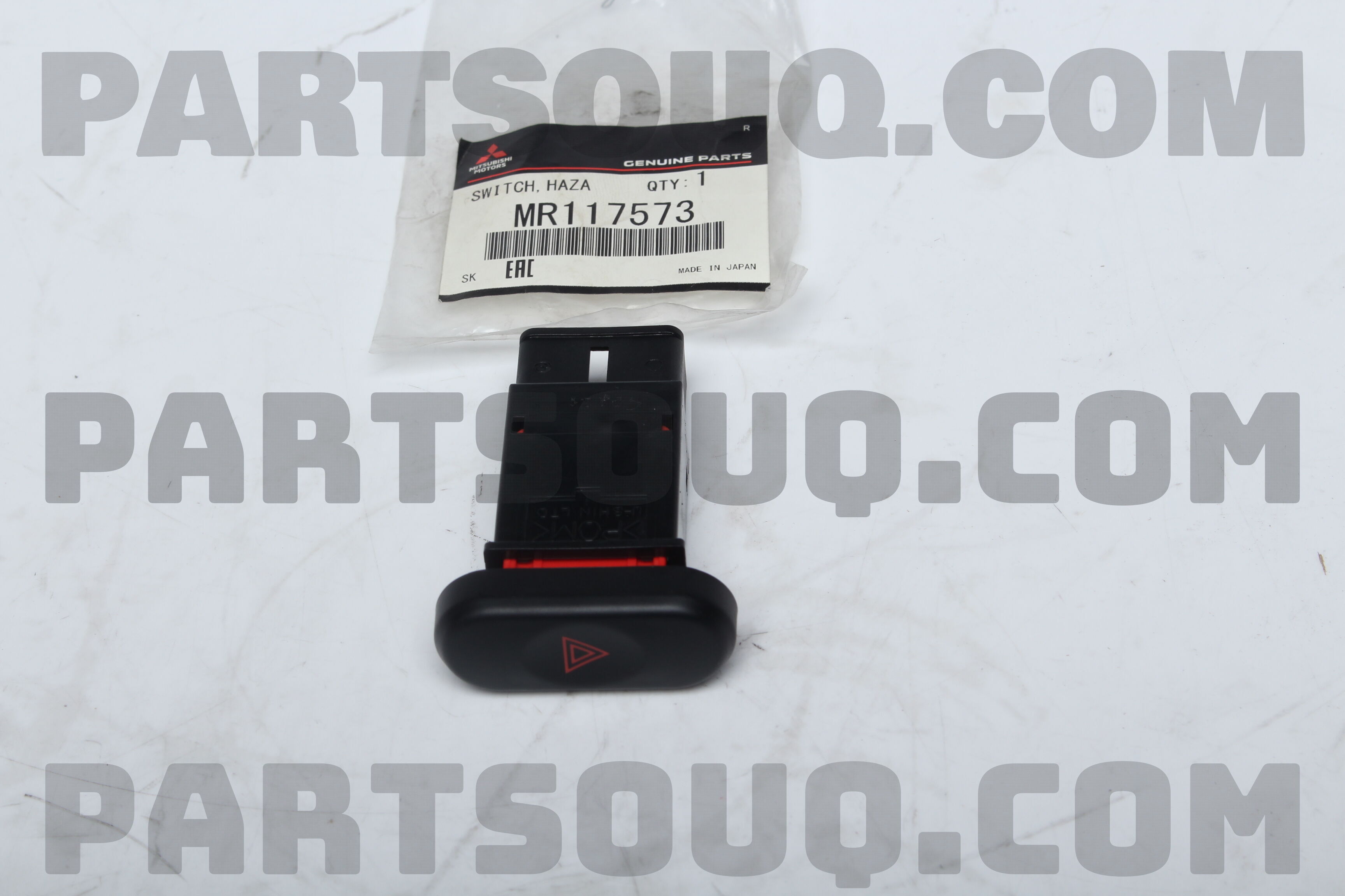 SWITCH,HAZARD WARNING LAMP MR117573 | Mitsubishi Parts | PartSouq